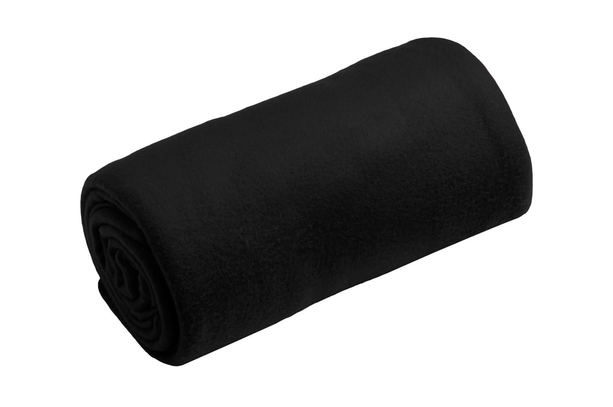 Plaid Harmonie, noir l.180 x L.220 cm | Leroy Merlin