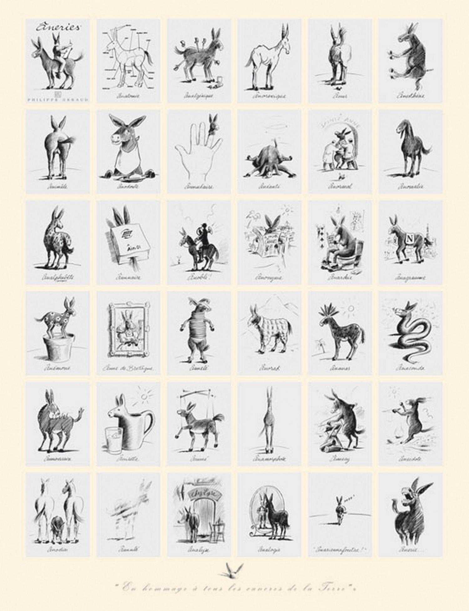 Affiche Aneries de Philippe Geraud l.60 x H.80 cm | Leroy Merlin