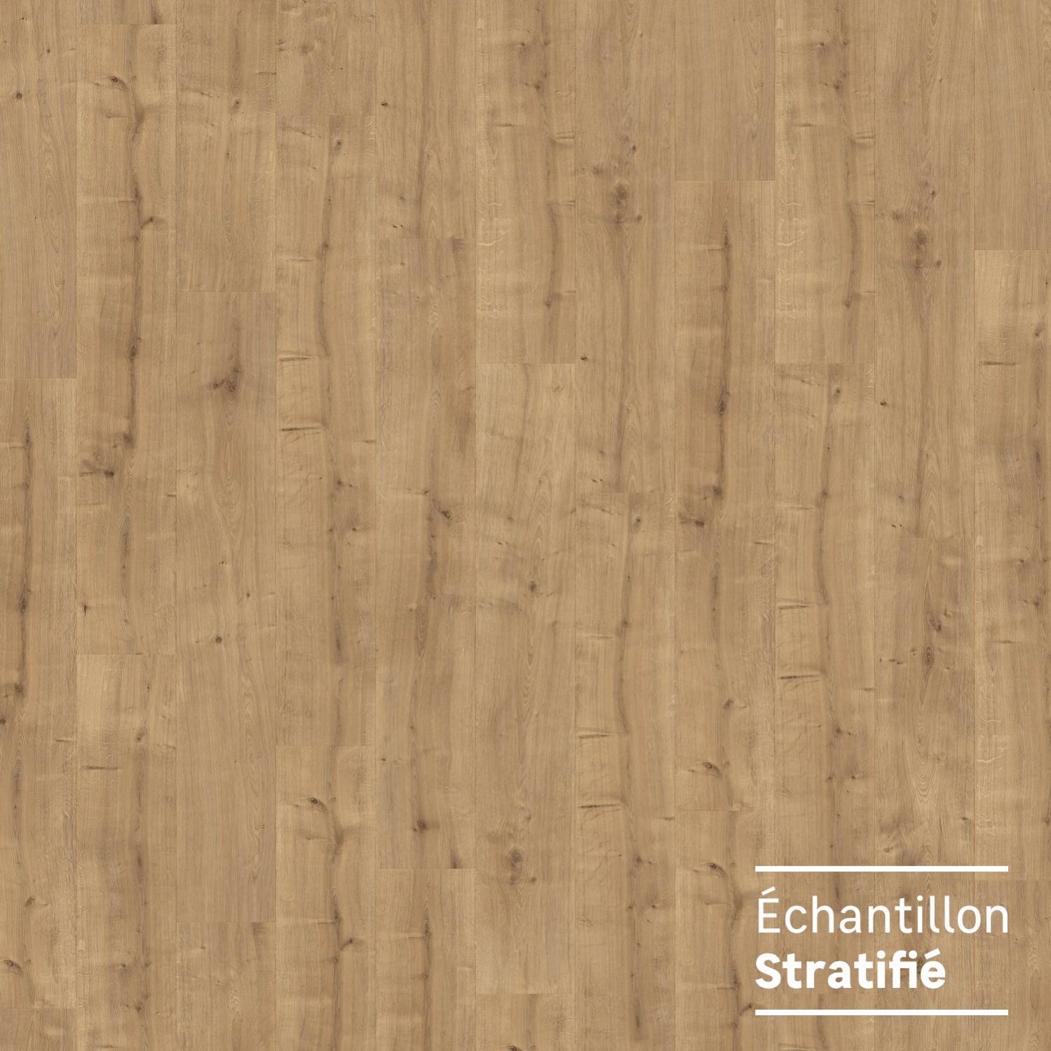 Echantillon sol stratifié SENS BY QUICK-STEP Chêne niagara, 8 mm ...