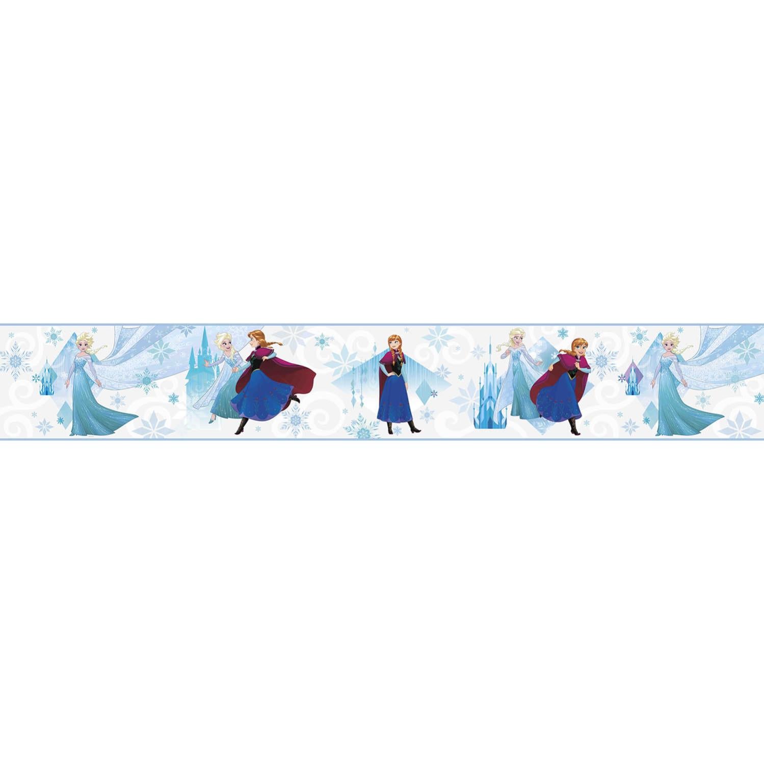 Frise, papier Disney frozen sisters, l.22.86 cm x L.4.57 m, beige ...
