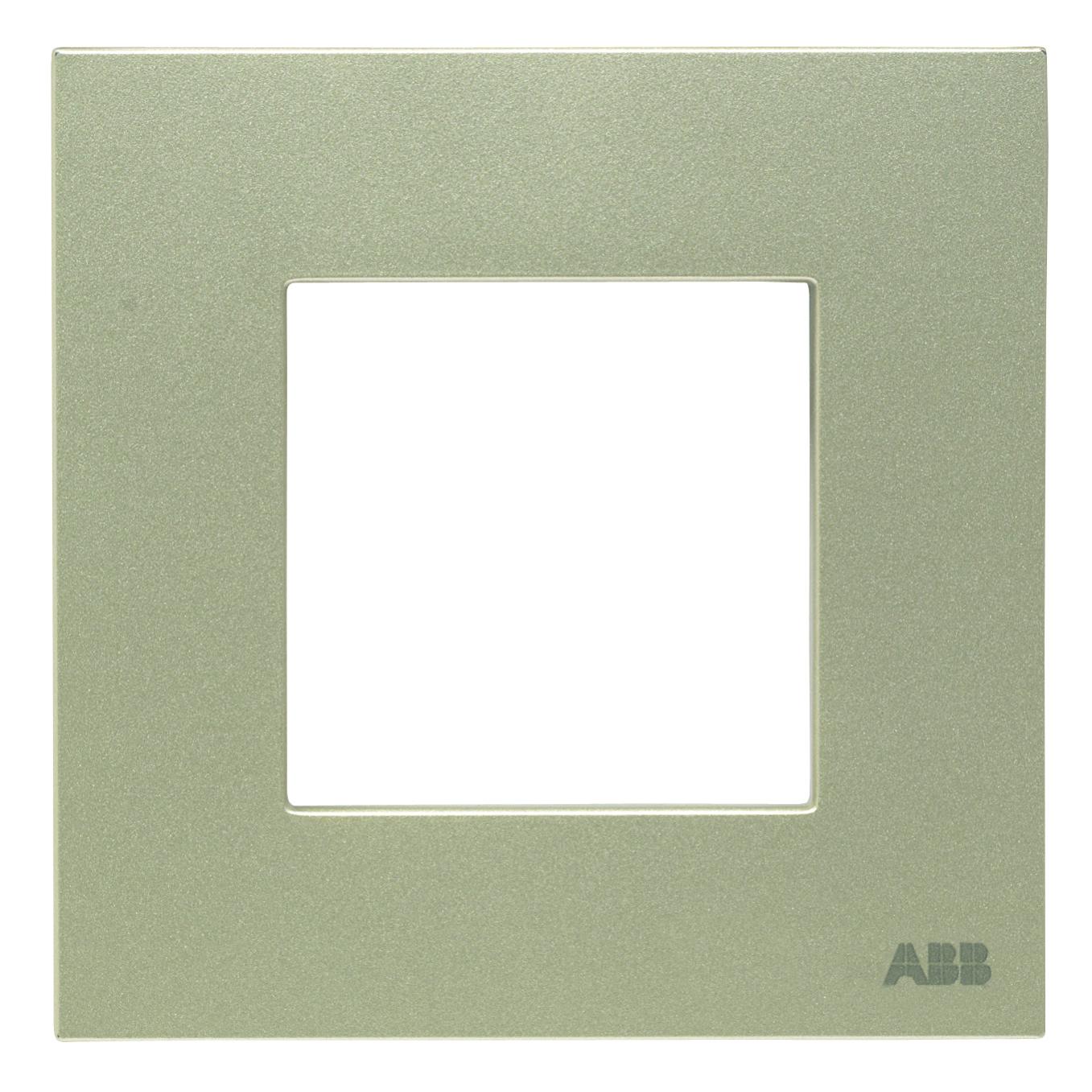 Plaque simple simple Zenit, ABB, beige clair | Leroy Merlin