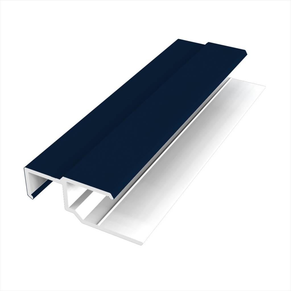 Profil multifonction pvc 45x15 FREEFOAM bleu roi ral 5150 3 m | Leroy ...