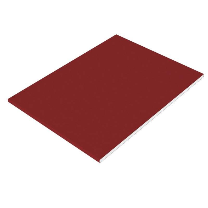 Planche plate pvc 405x10 FREEFOAM solid+plaxe rouge ral 3081 3 m ...