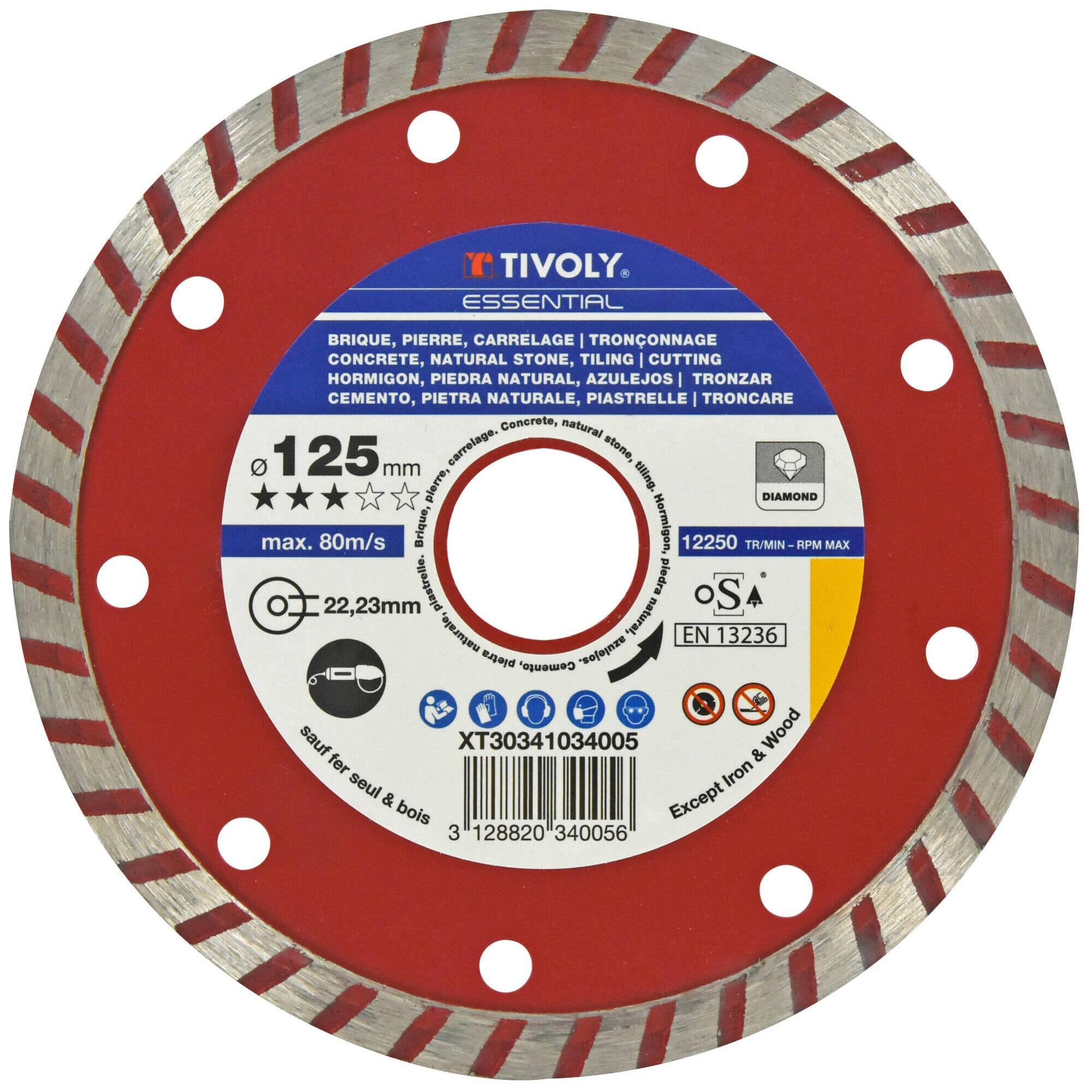 Disque diamant multi matériaux, Diam.115 mm TIVOLY | Leroy Merlin