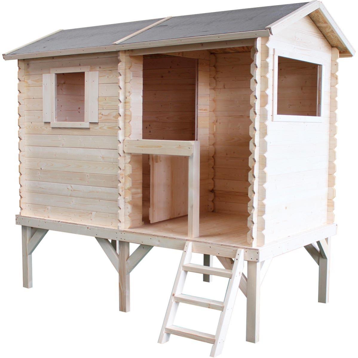 Maisonnette bois Jade 793936 SOULET , 2.48 m² | Leroy Merlin