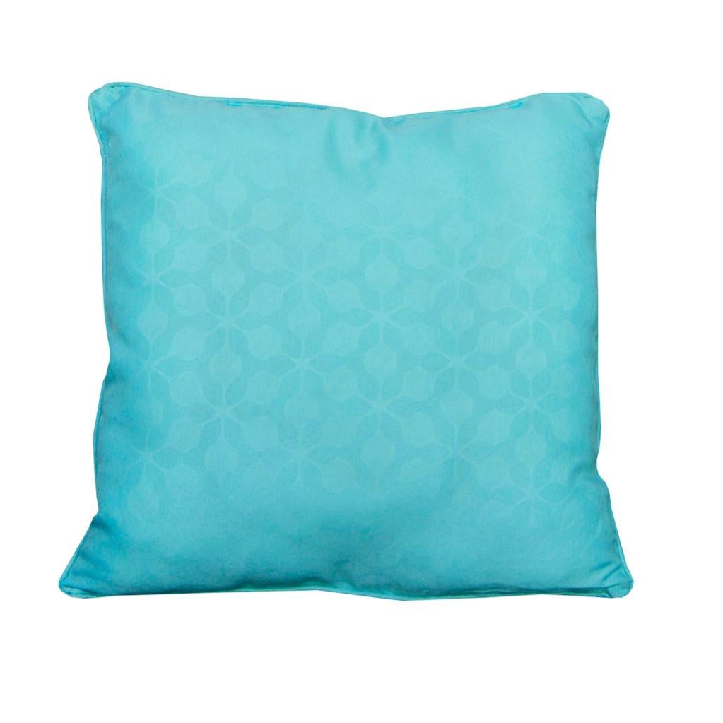 Coussin Albi, aqua l.40 x H.40 cm | Leroy Merlin