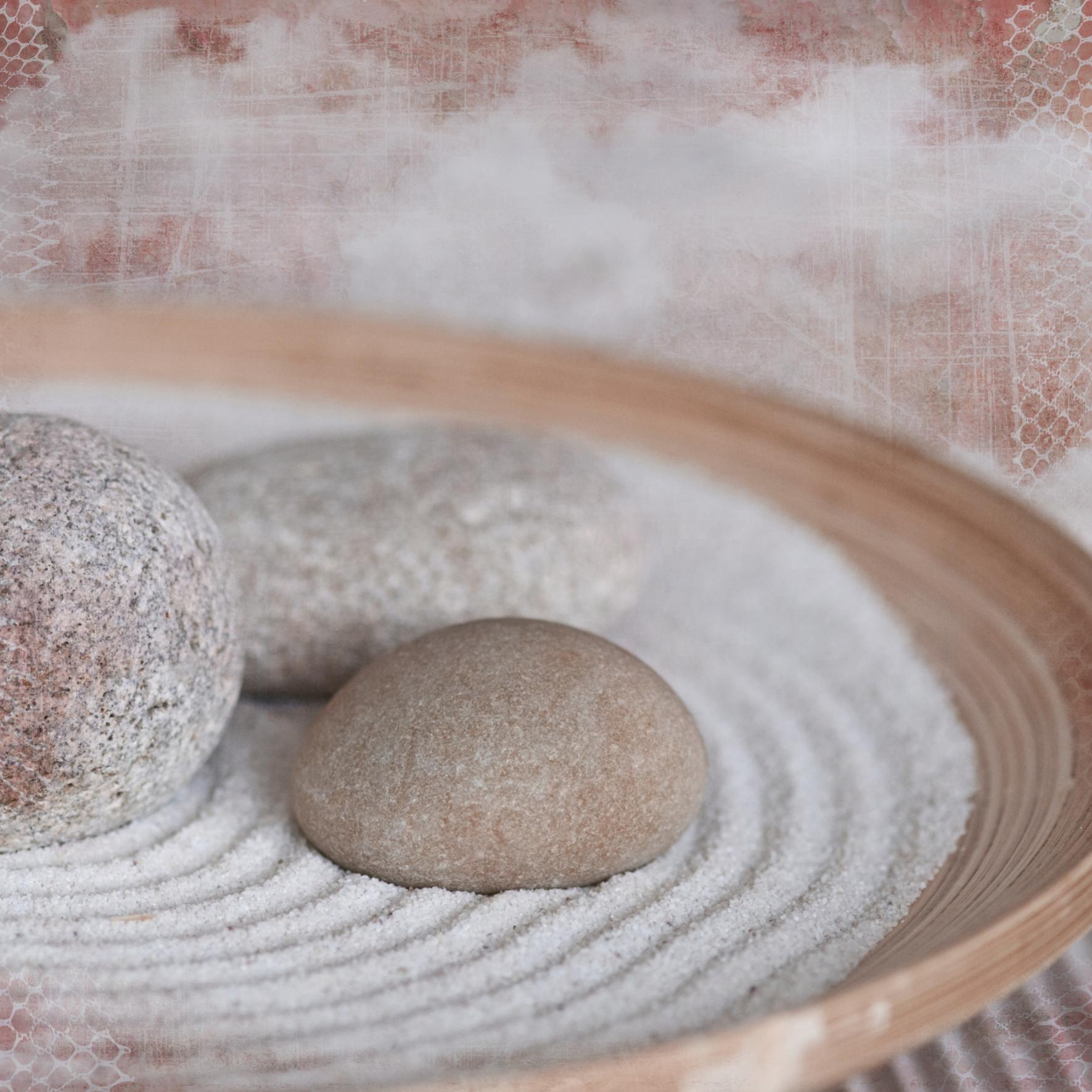 Verre imprimé Coupe de sable, beige ARTIS l.30 x H.30 cm | Leroy Merlin