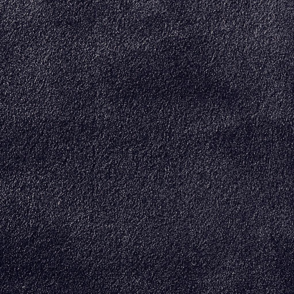 Echantillon moquette velours uni bleu foncé Carezza | Leroy Merlin
