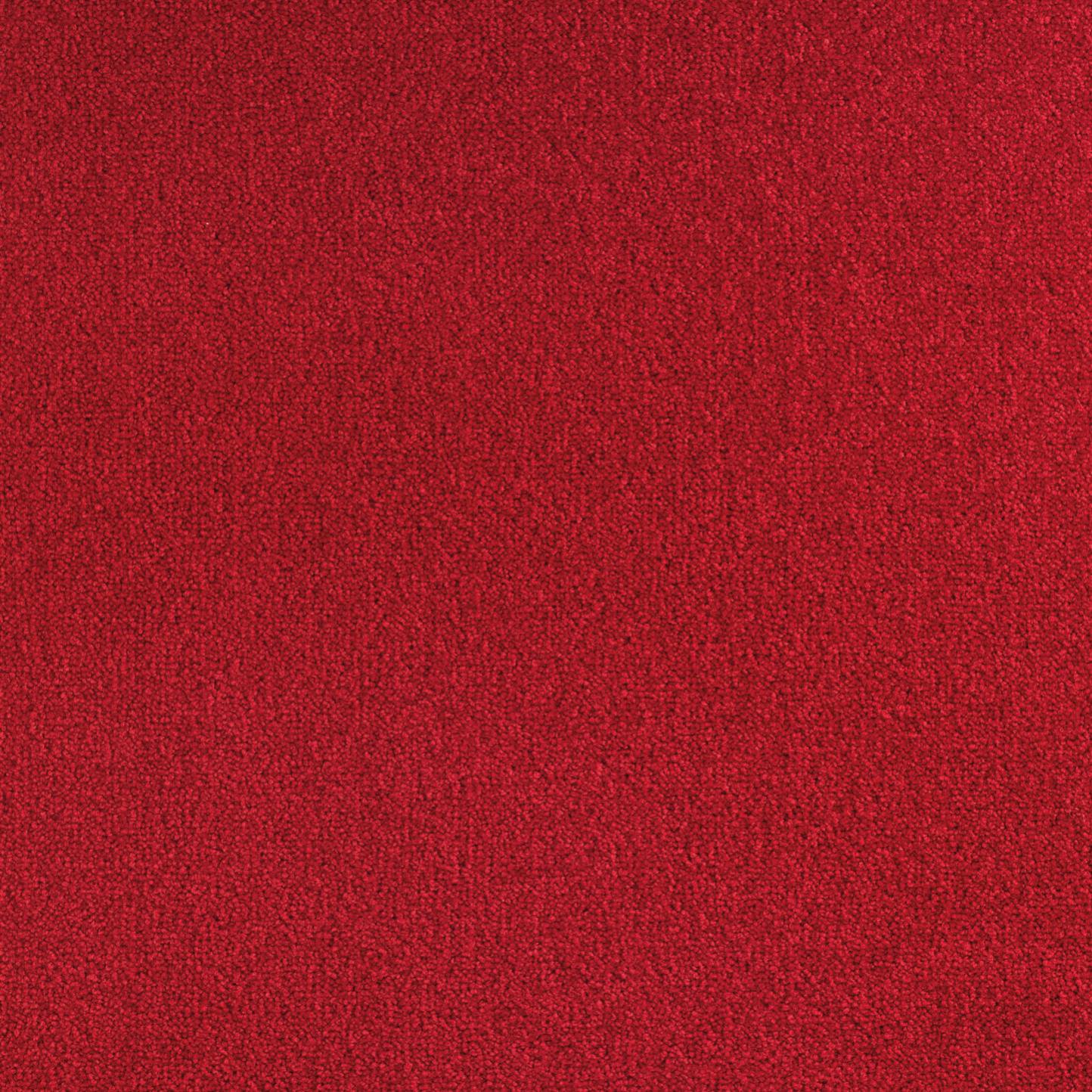 Echantillon moquette velours uni rouge Scenario | Leroy Merlin