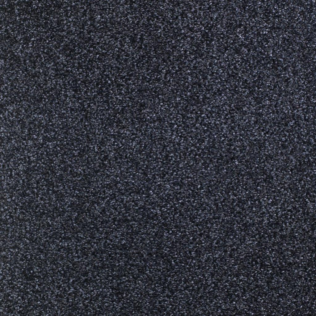 Echantillon moquette velours uni noire Feelings | Leroy Merlin