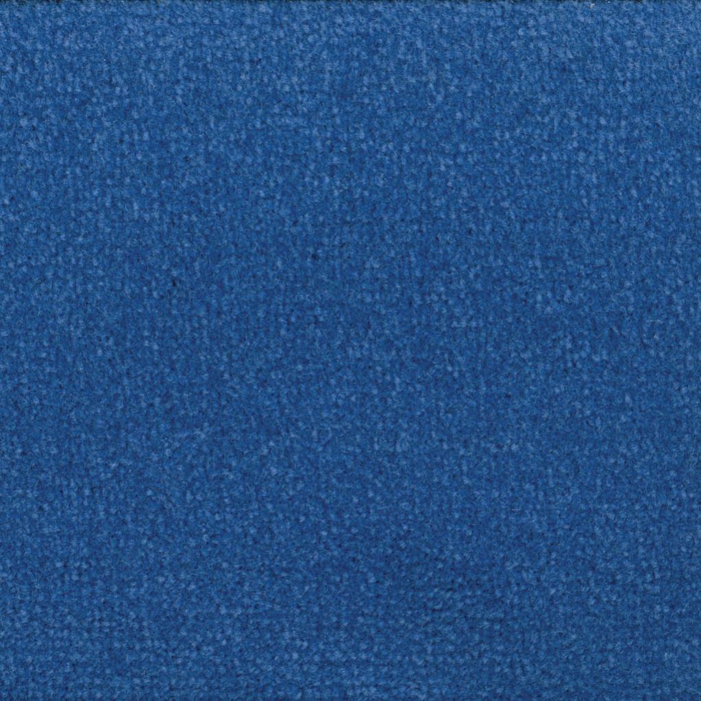 Echantillon moquette velours uni bleue Montecarlo | Leroy Merlin