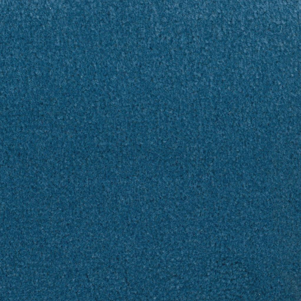 Echantillon moquette velours uni bleue Montecarlo | Leroy Merlin
