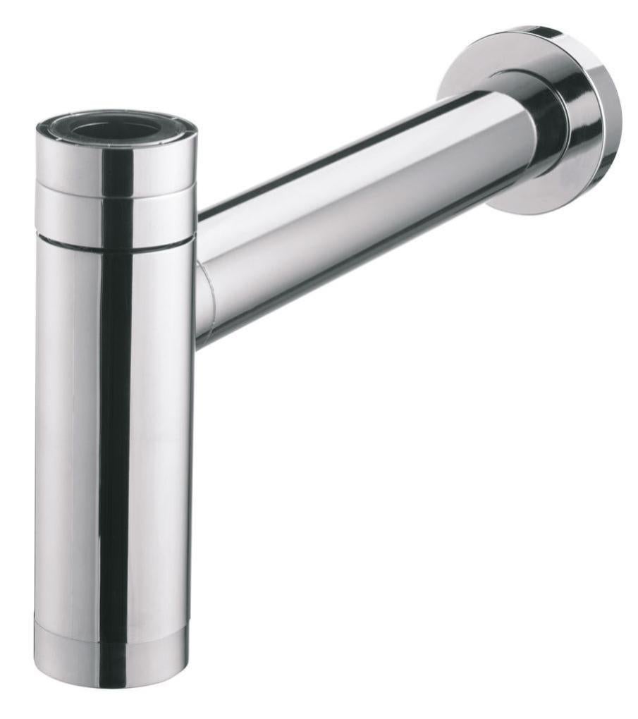 Siphons design Teos court en ABS chromé WIRQUIN | Leroy Merlin