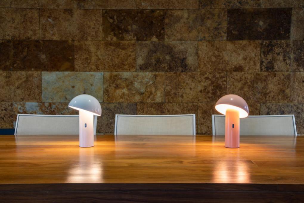 Lampe extérieur Enoki Module LED 170 Lumen rose NEWGARDEN | Leroy Merlin