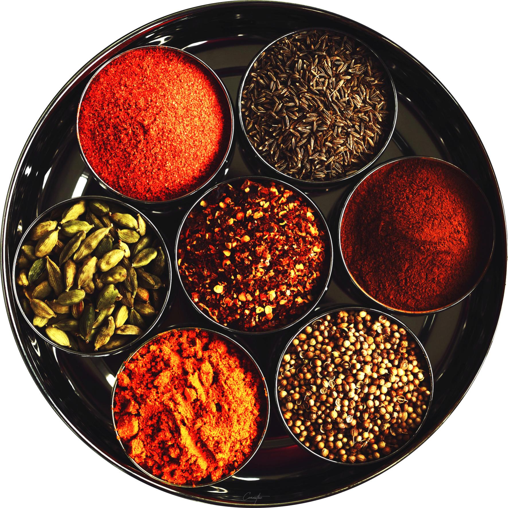 Verre imprimé Bol d'épice, multicolore ARTIS l.44 x H.44 cm | Leroy Merlin