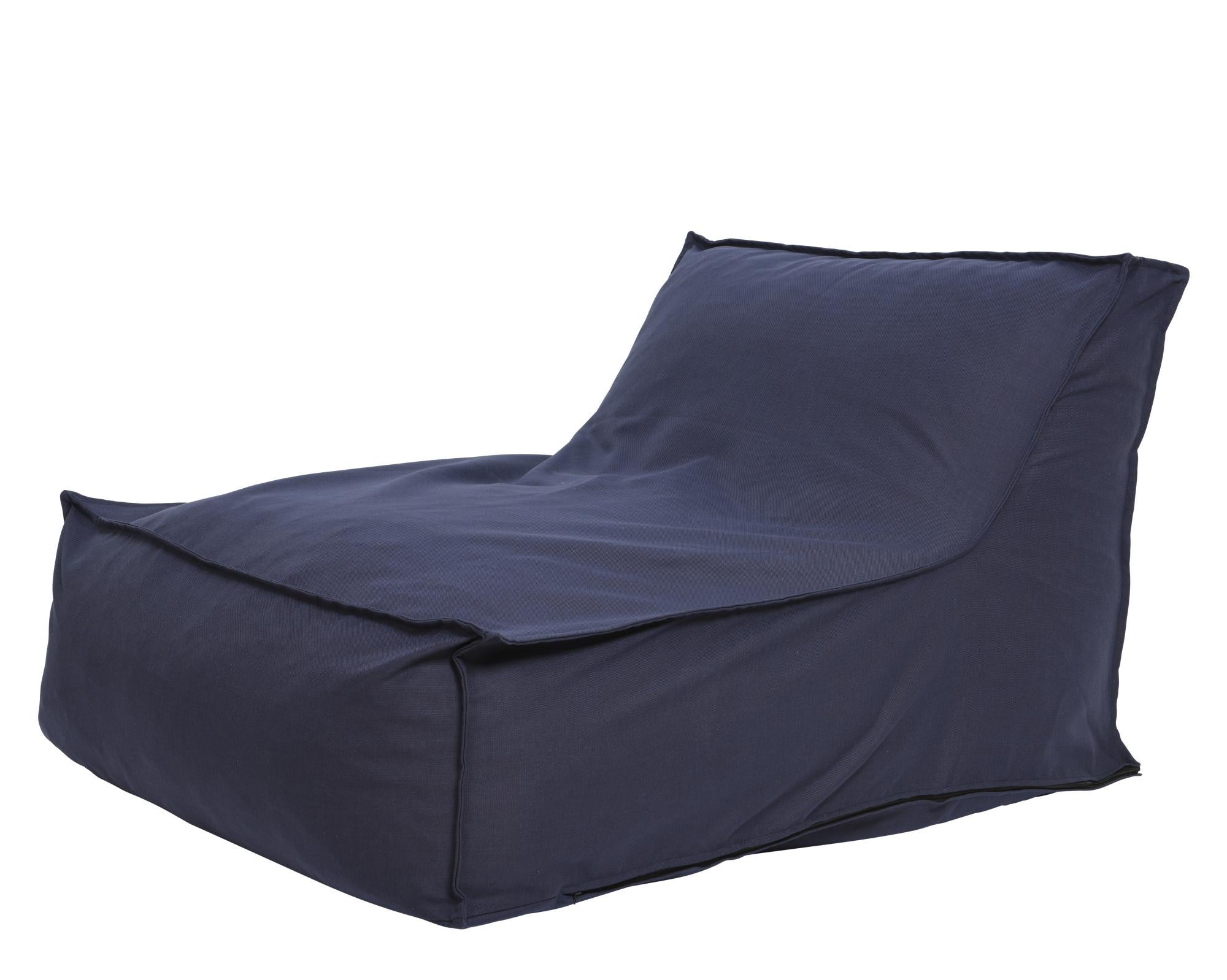 Coussin chaise longue, Kaemingk OLEFIN, 120x88x72cm, bleu | Leroy Merlin