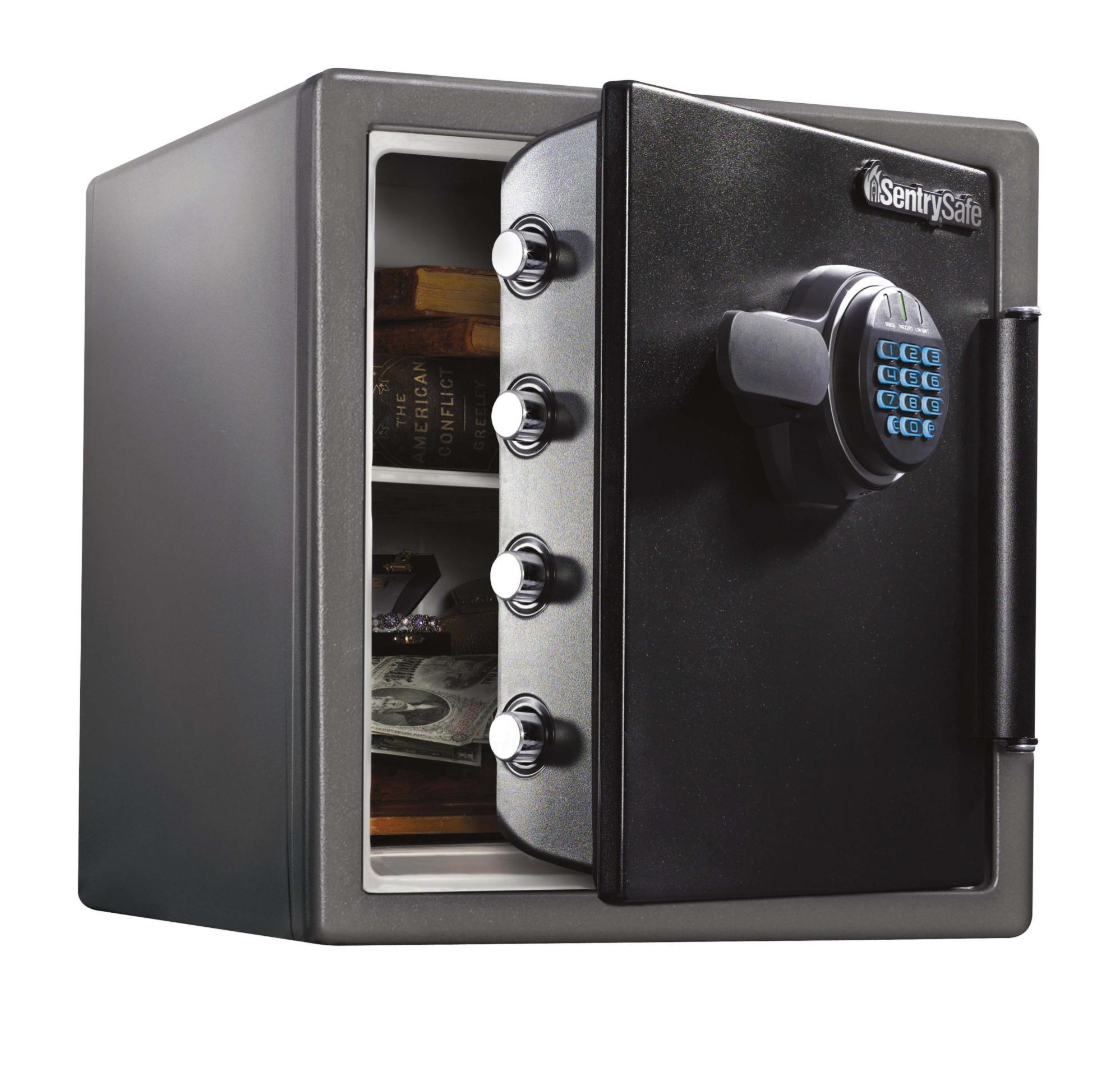 Coffre-fort MASTER LOCK Sfw123fsclefhro H.55 x l.50 x P.55 cm | Leroy ...