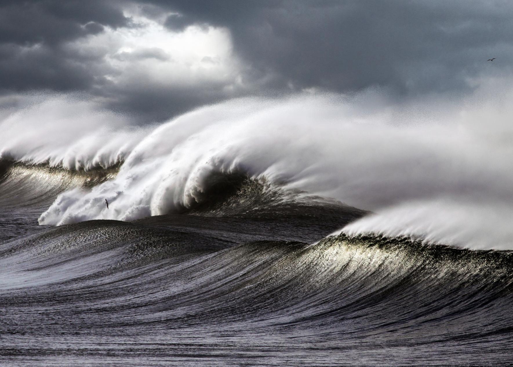 Image encadrée Vague ARTIS l.120 x H.80 cm | Leroy Merlin