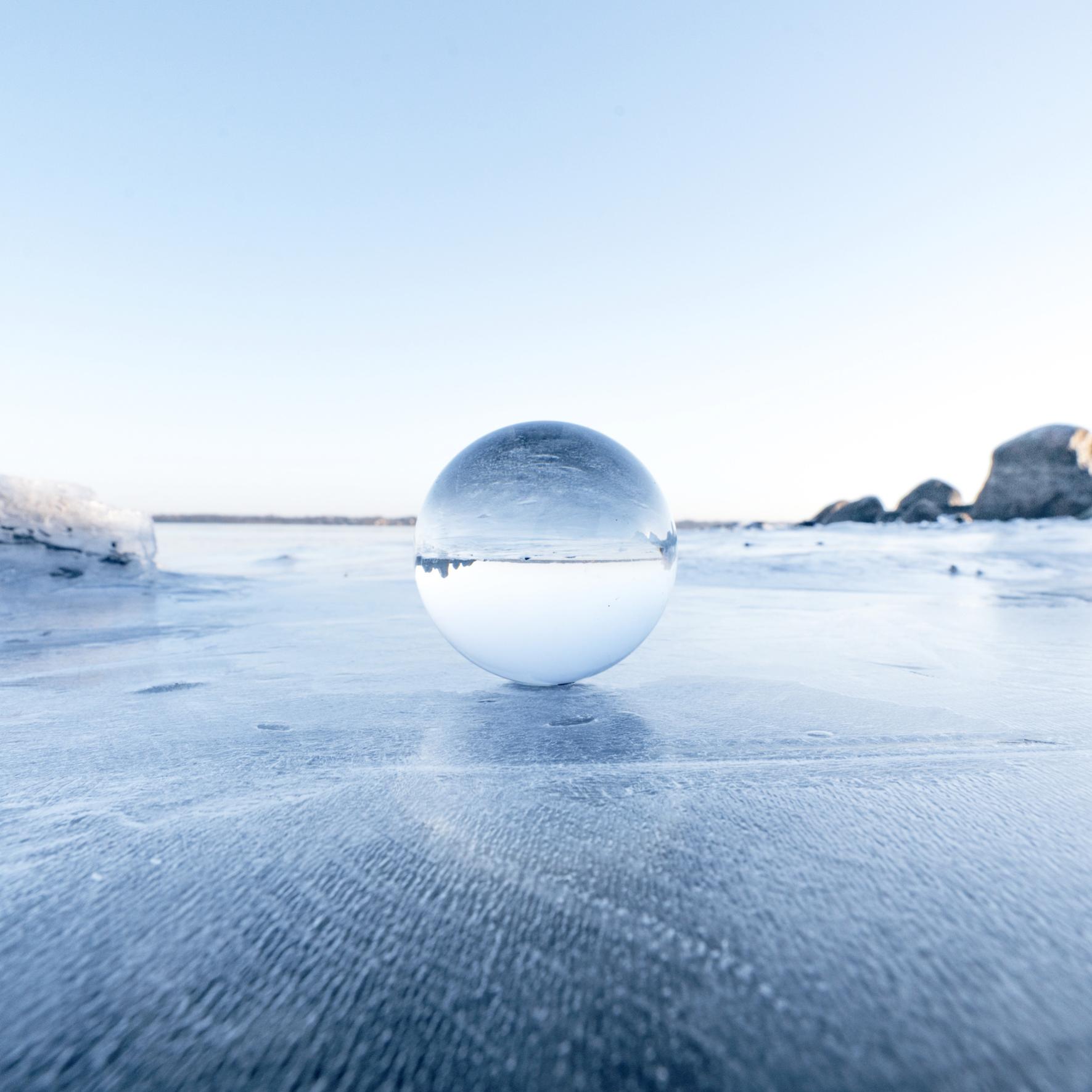 Plexiglass imprimé Cristal ice ARTIS l.90 x H.90 cm | Leroy Merlin