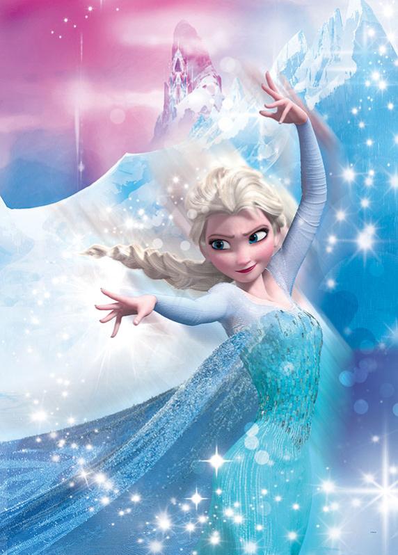 Affiche FROZEN ELSA ACTION l.50 x H.70 cm | Leroy Merlin
