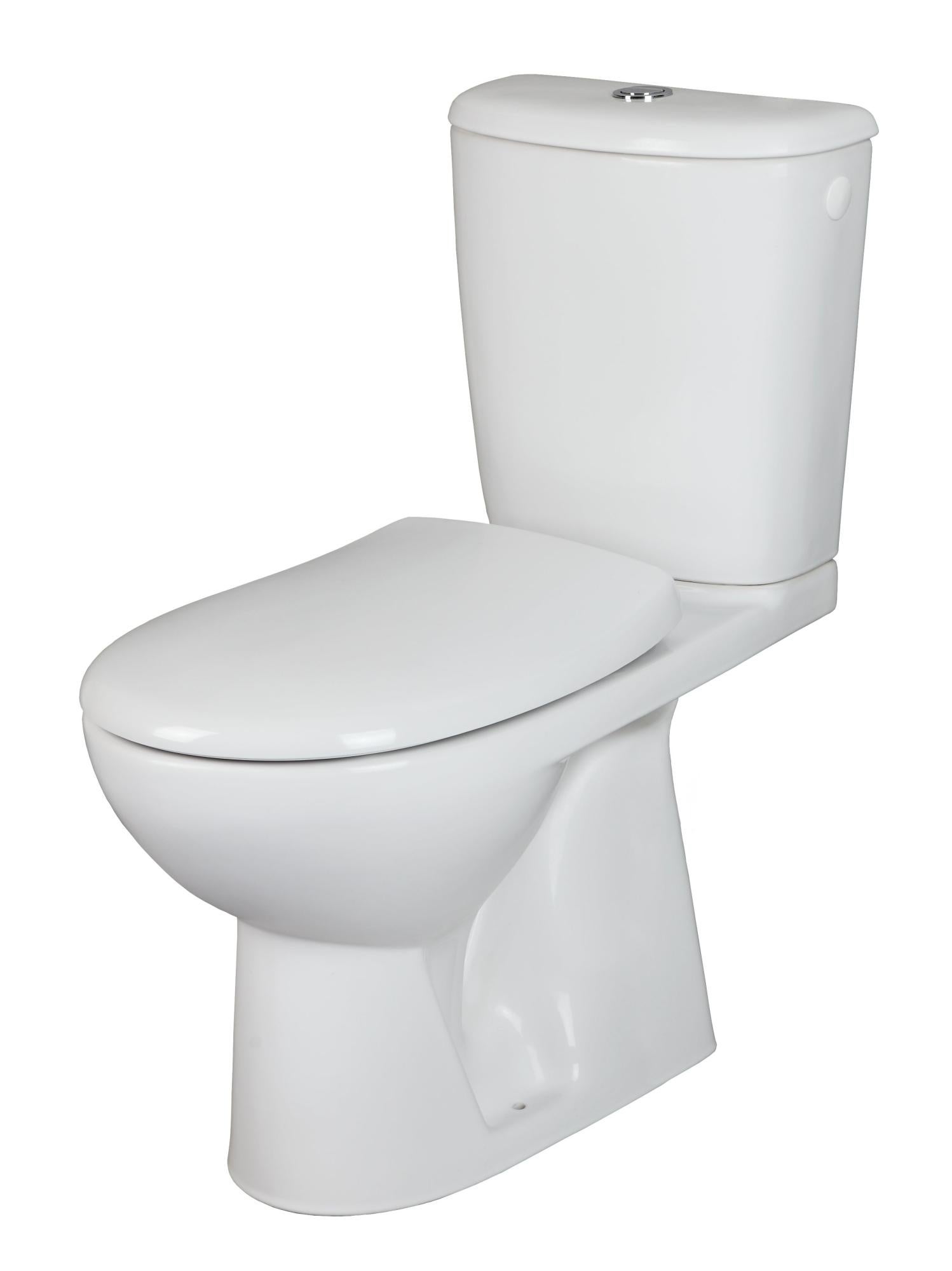 Pack WC à poser sortie verticale, fermée émaillée Scuadra, PERLINE ...