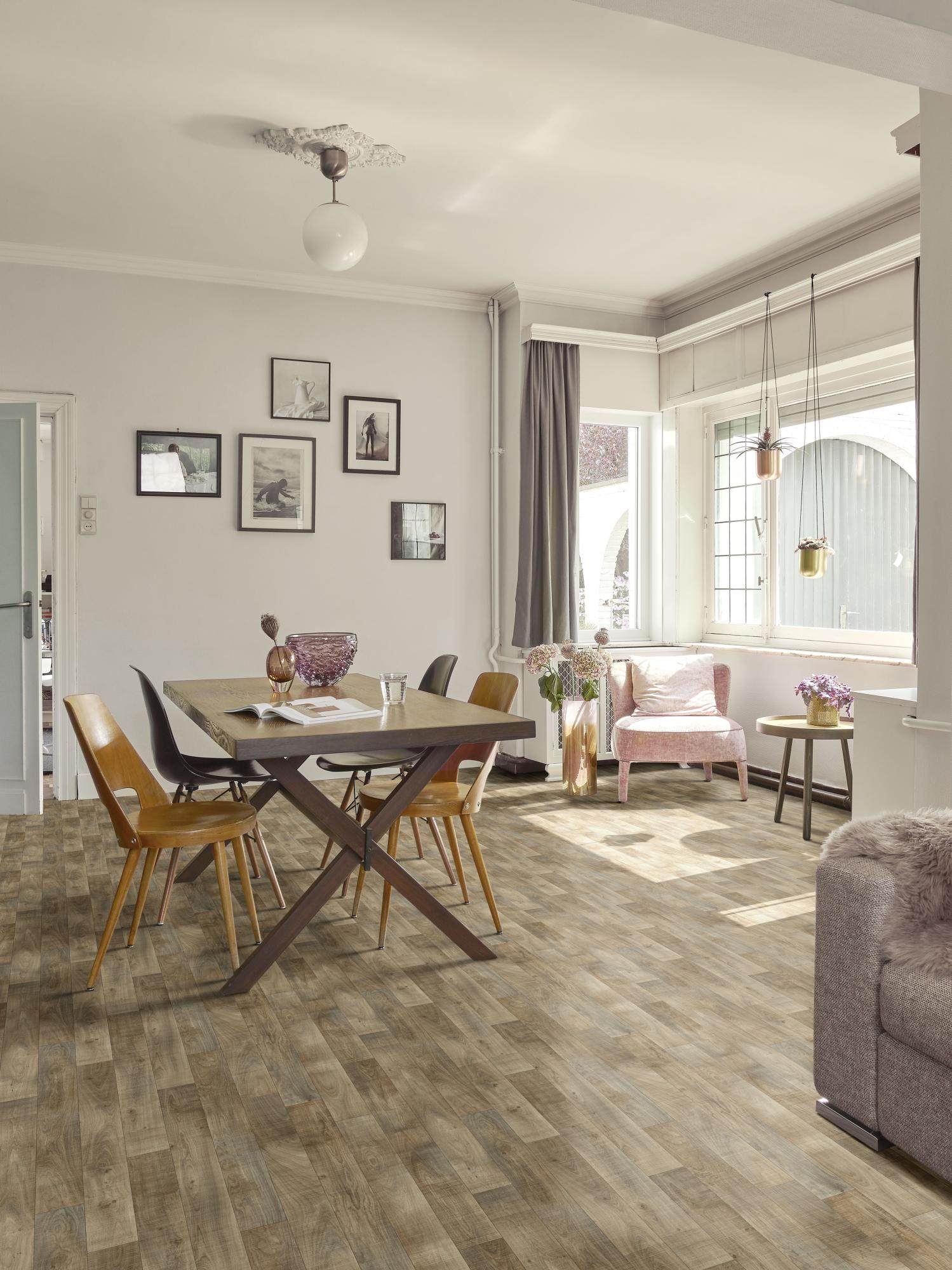 Sol PVC effet parquet le havre Deco BEAUFLOR rouleau l.4 m | Leroy Merlin