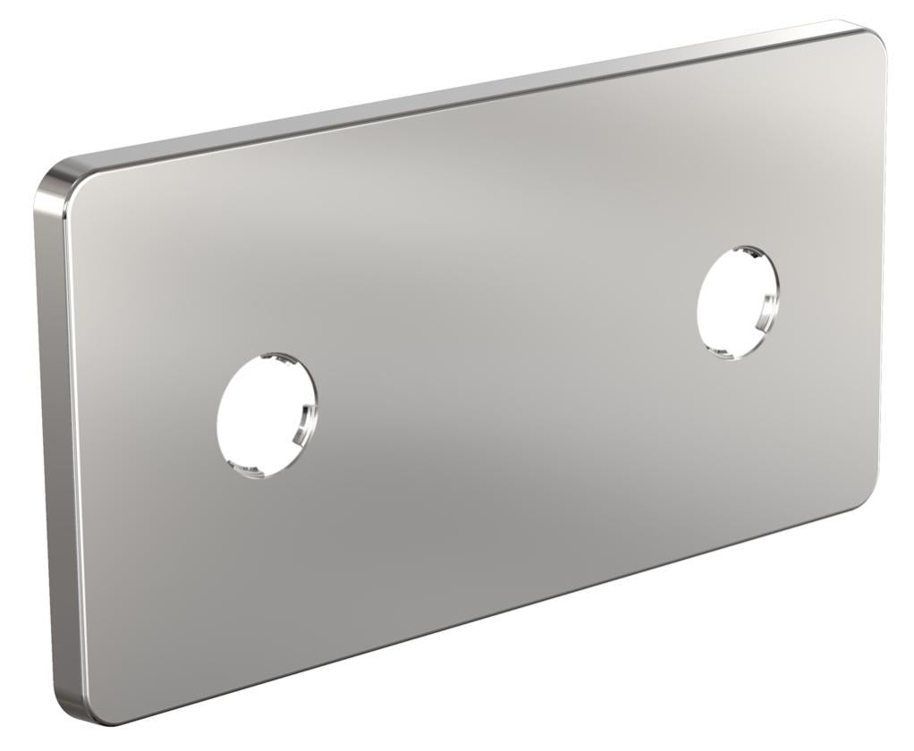 Cache + 150mm abs chrome, ROBIFIX | Leroy Merlin