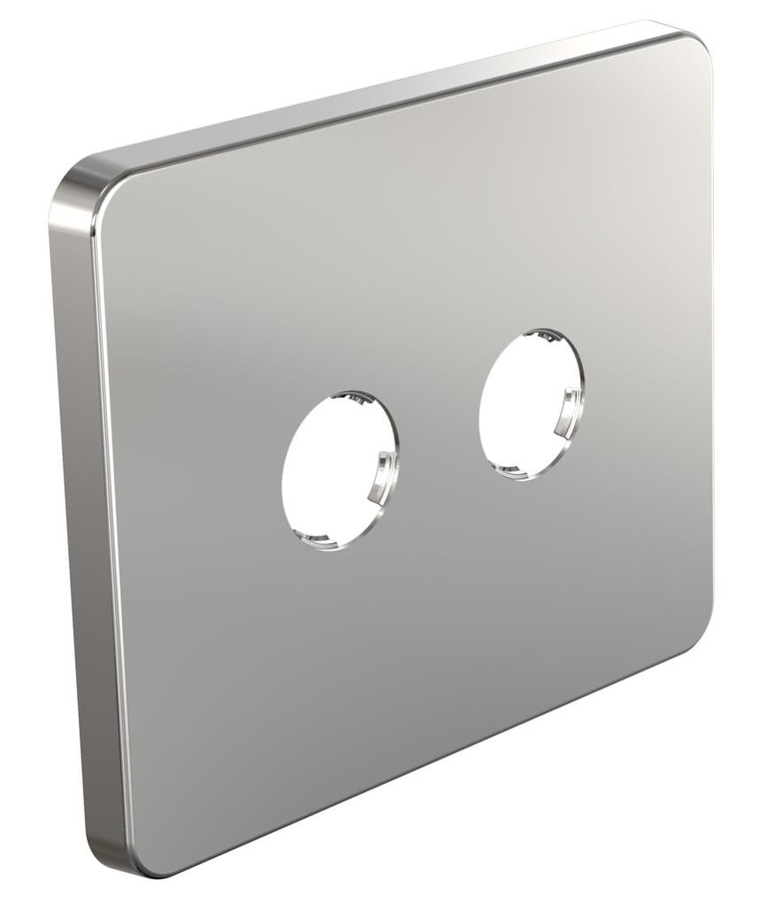 Cache + 50mm abs chrome, ROBIFIX | Leroy Merlin