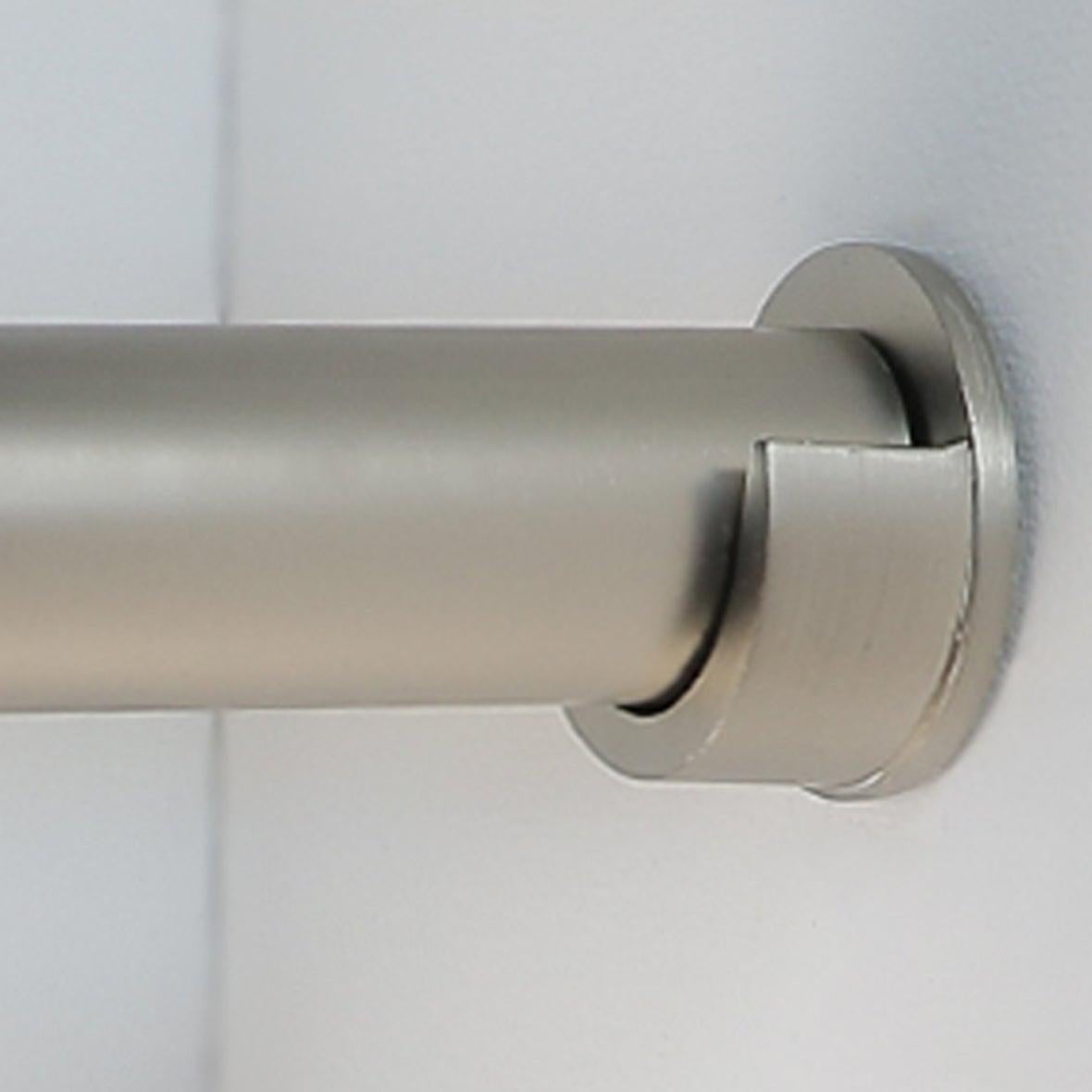 Support tringle à rideau Atelier, 28 mm chrome mat MOBOIS | Leroy Merlin