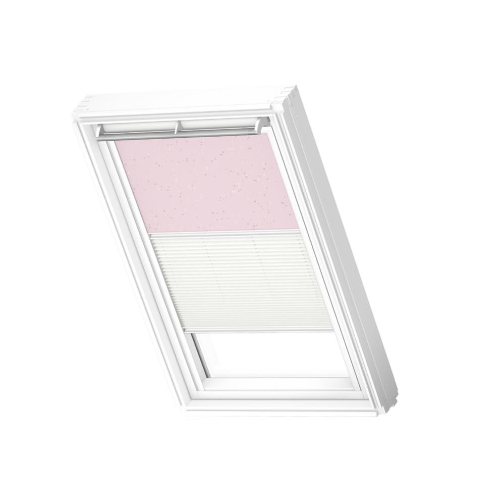 Store fenêtre toit VELUX duo occ. pl manu rose m.étoiles DFD MK04 ...
