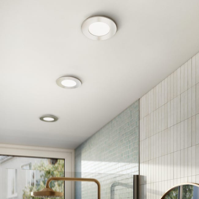 Kit 3 Spots à Encastrer Salle De Bains Kilia Led Intégrée 4000k Inspire