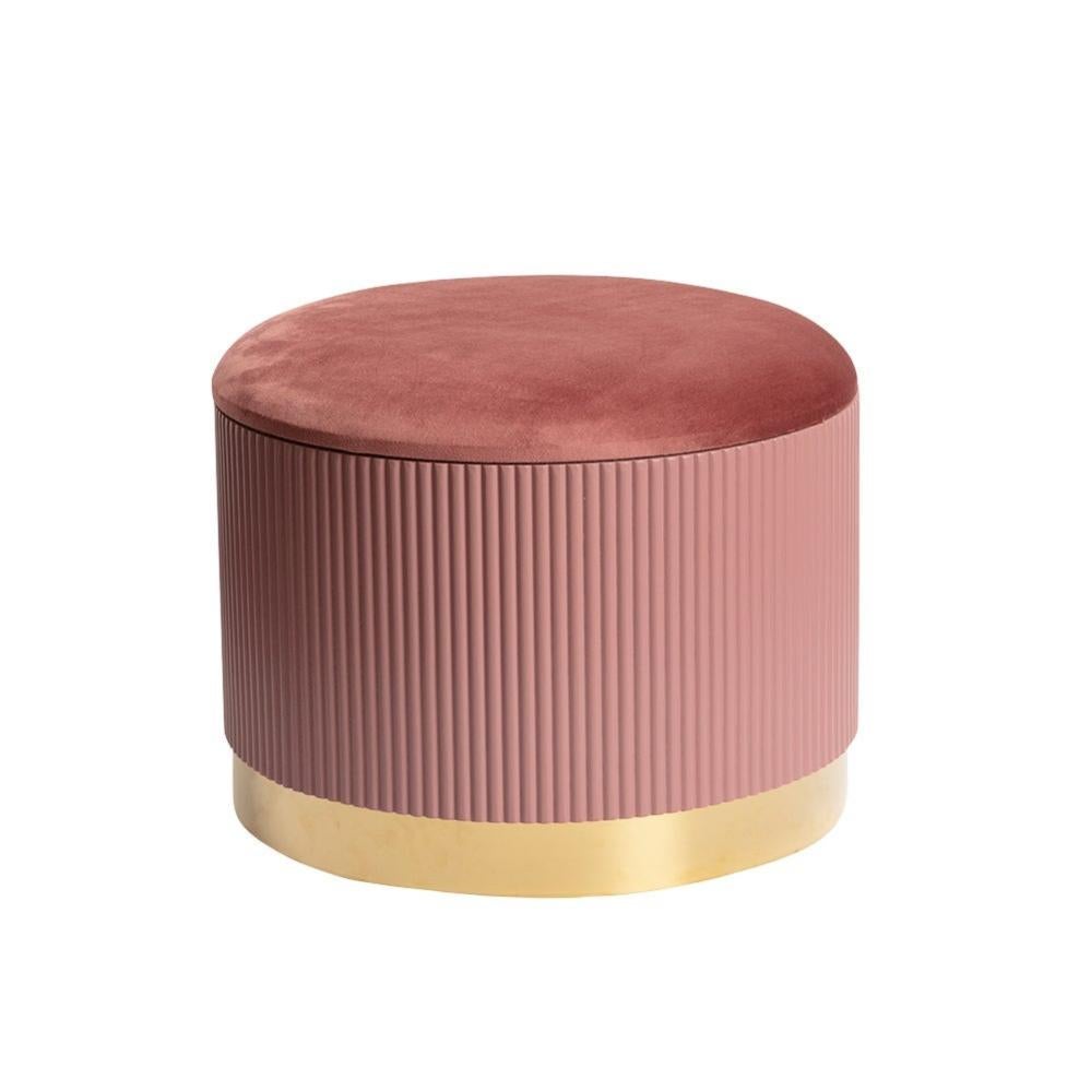 Pouf d'assise de chaise ou de fauteuil rose | Leroy Merlin