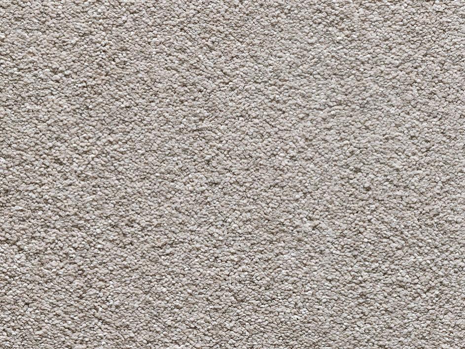 Moquette velours épais uni grège Newport, Newport, rouleau l.4 m ...