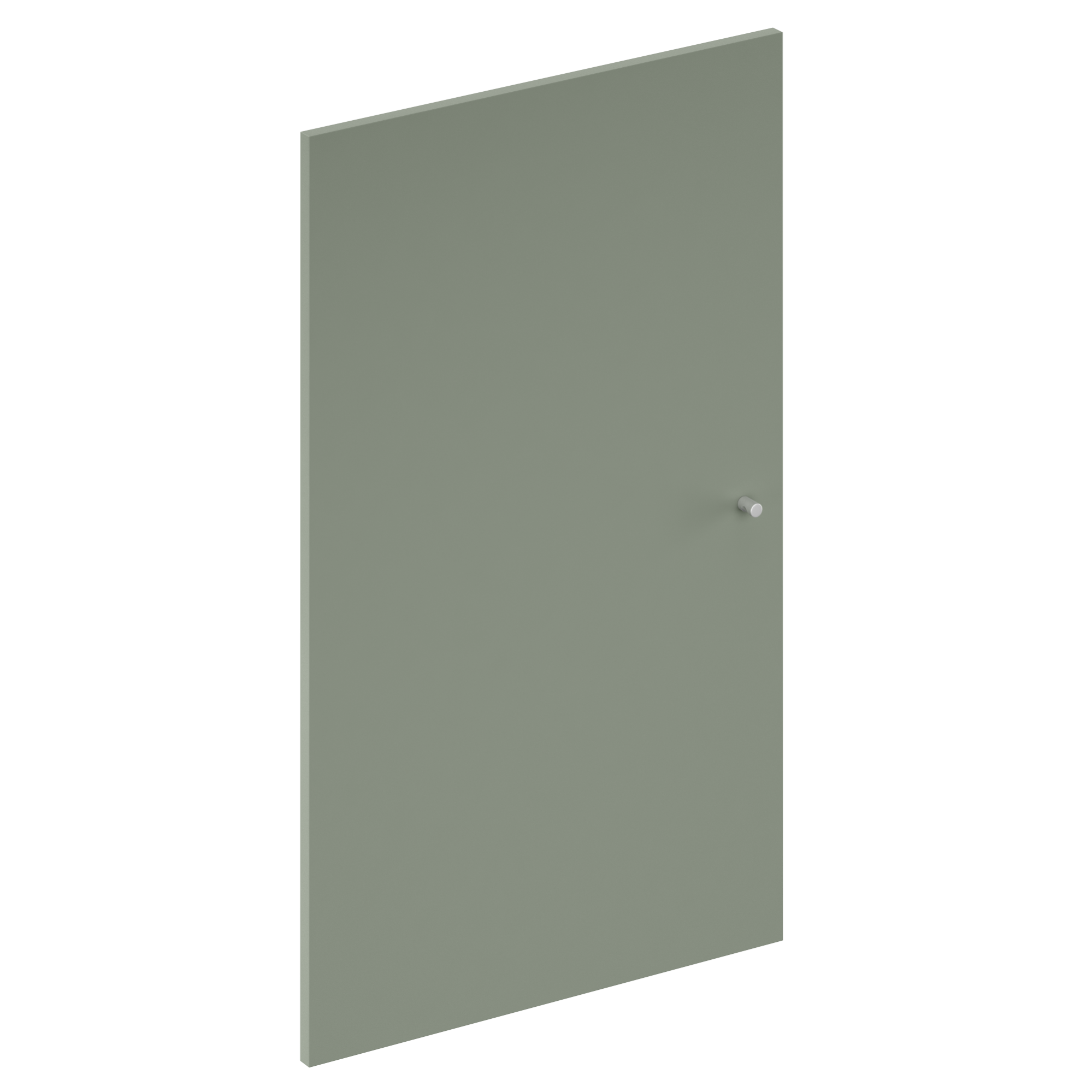 Porte battante Home vert mastic mat H.100 x l.60 cm | Leroy Merlin