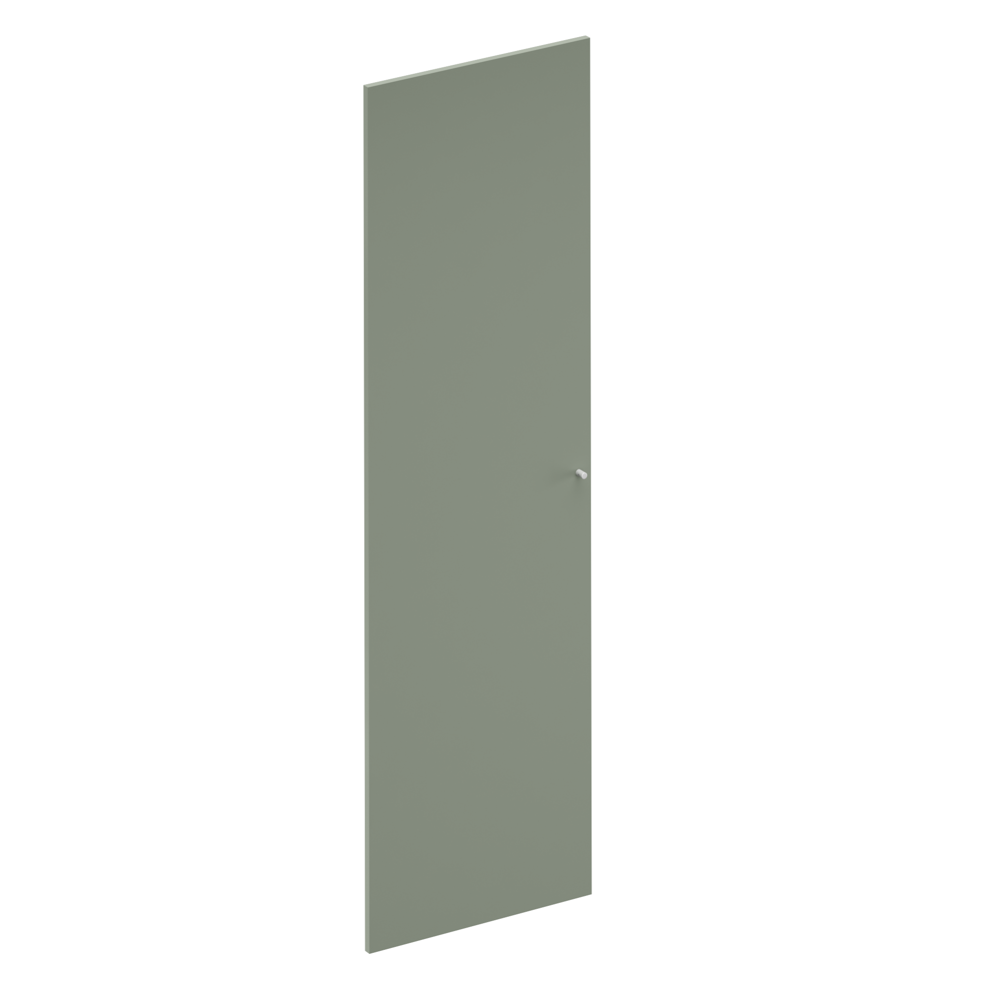 Porte battante Home vert mastic mat H.200 x l.60 cm | Leroy Merlin