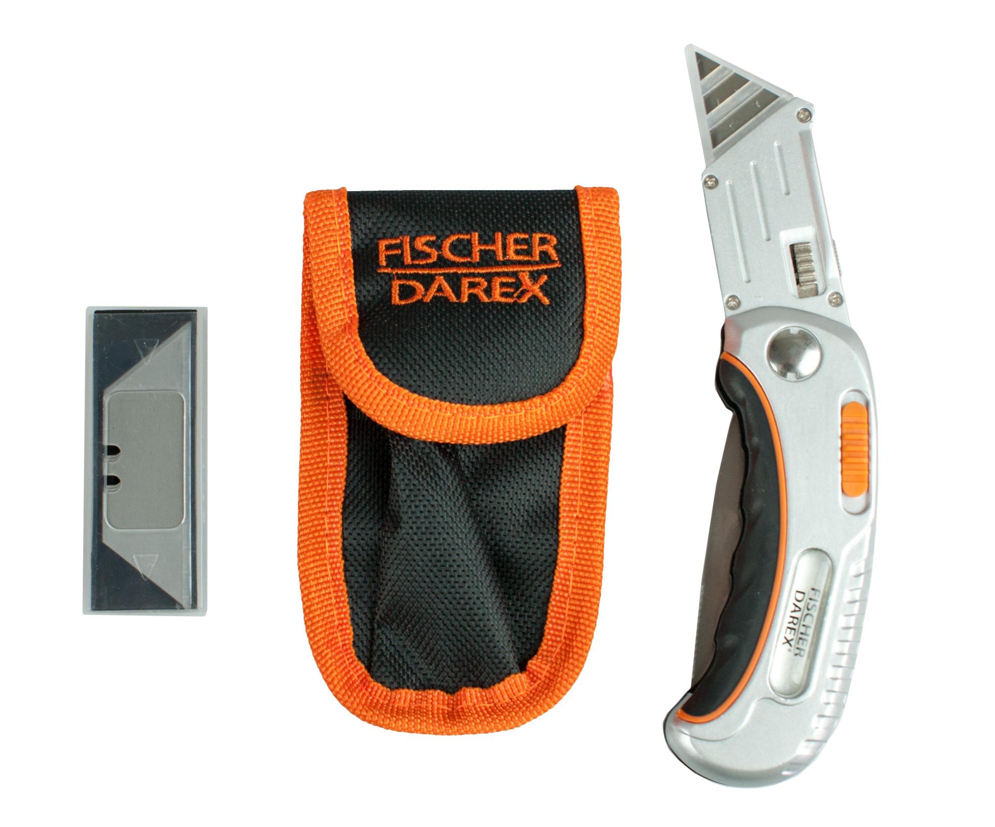 Cutter 5 lames pliant trapèze FISCHER DAREX D217 | Leroy Merlin