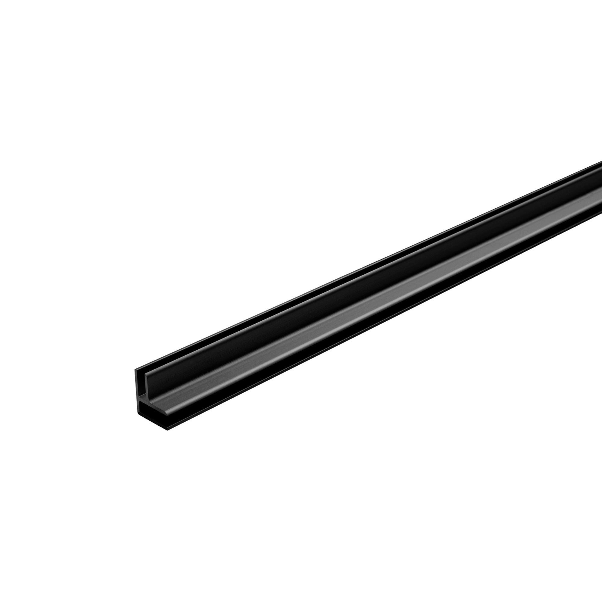 Profilé d'angle double en aluminium noir, L. 2m60 DUMAPLAST | Leroy Merlin