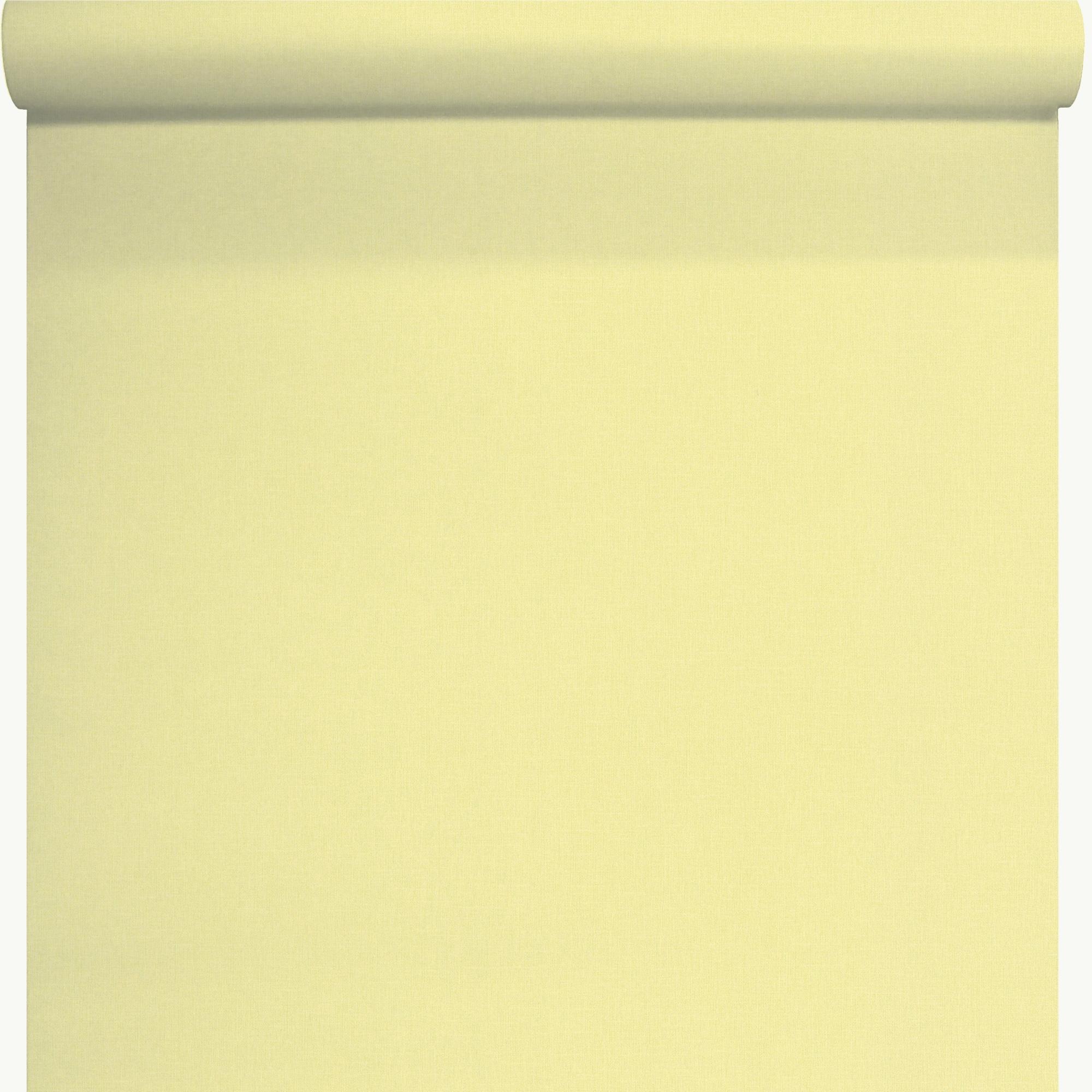 Papier peint intissé Essentiels chevron jaune | Leroy Merlin