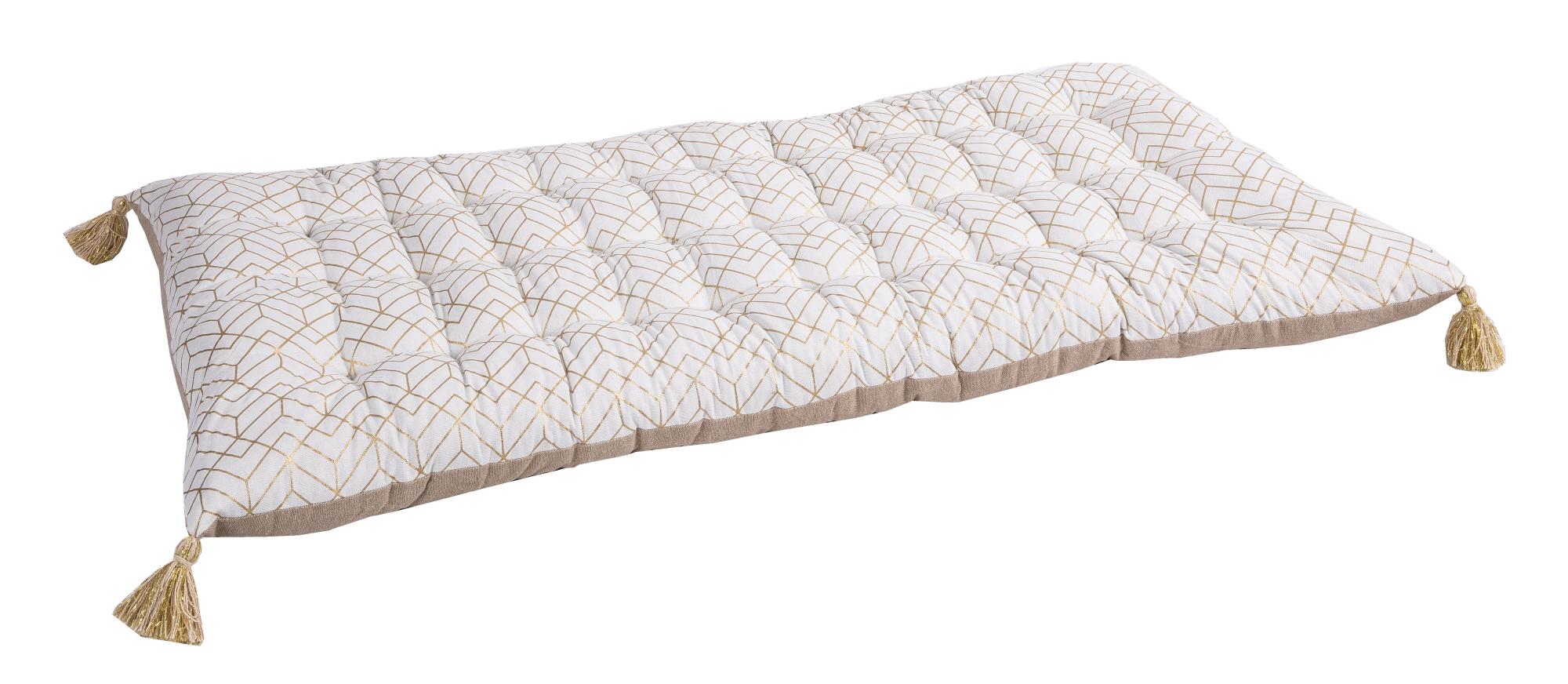 Coussin, blanc l.120 x L.60 cm | Leroy Merlin