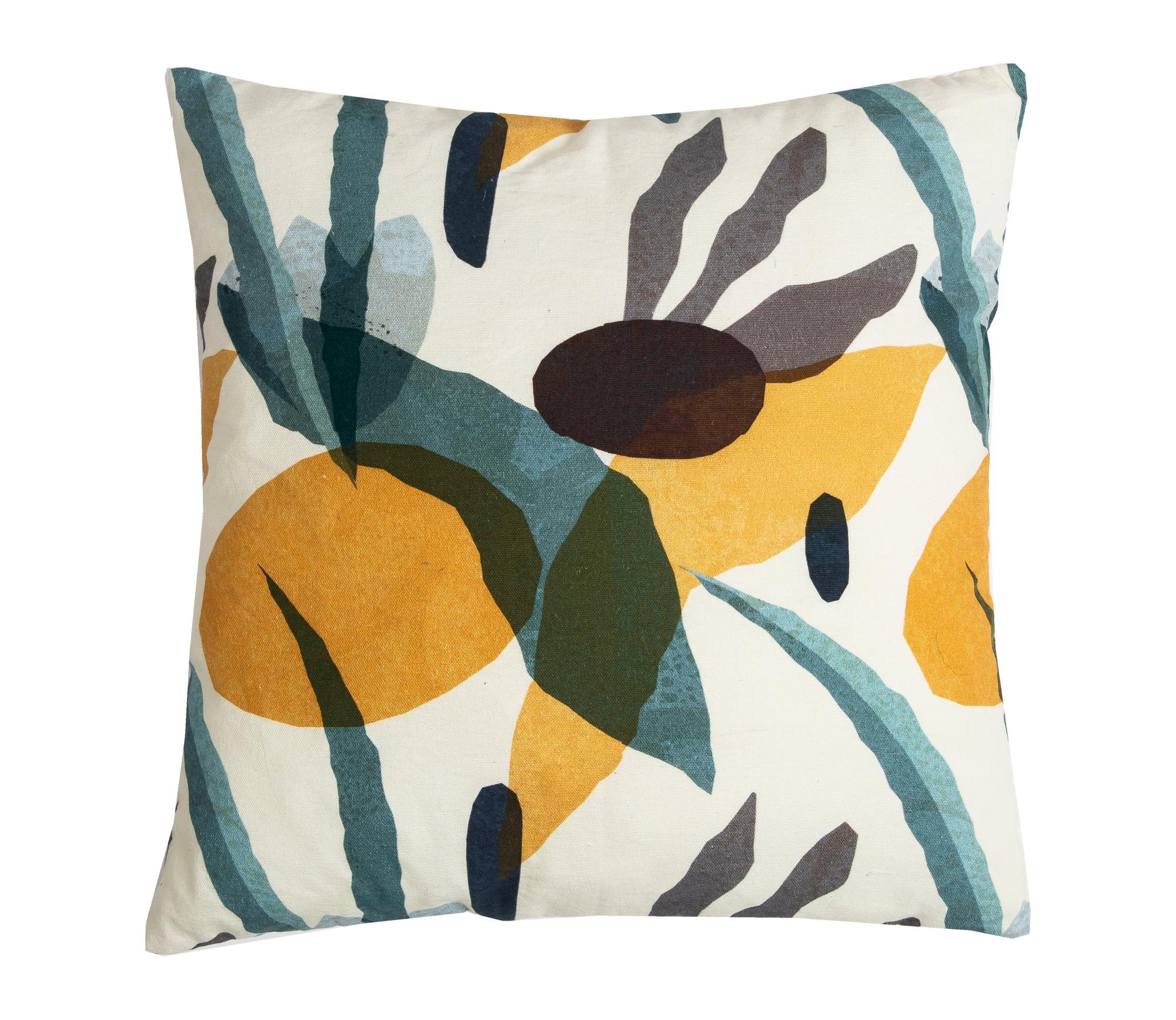 Coussin, blanc l.45 x H.45 cm | Leroy Merlin