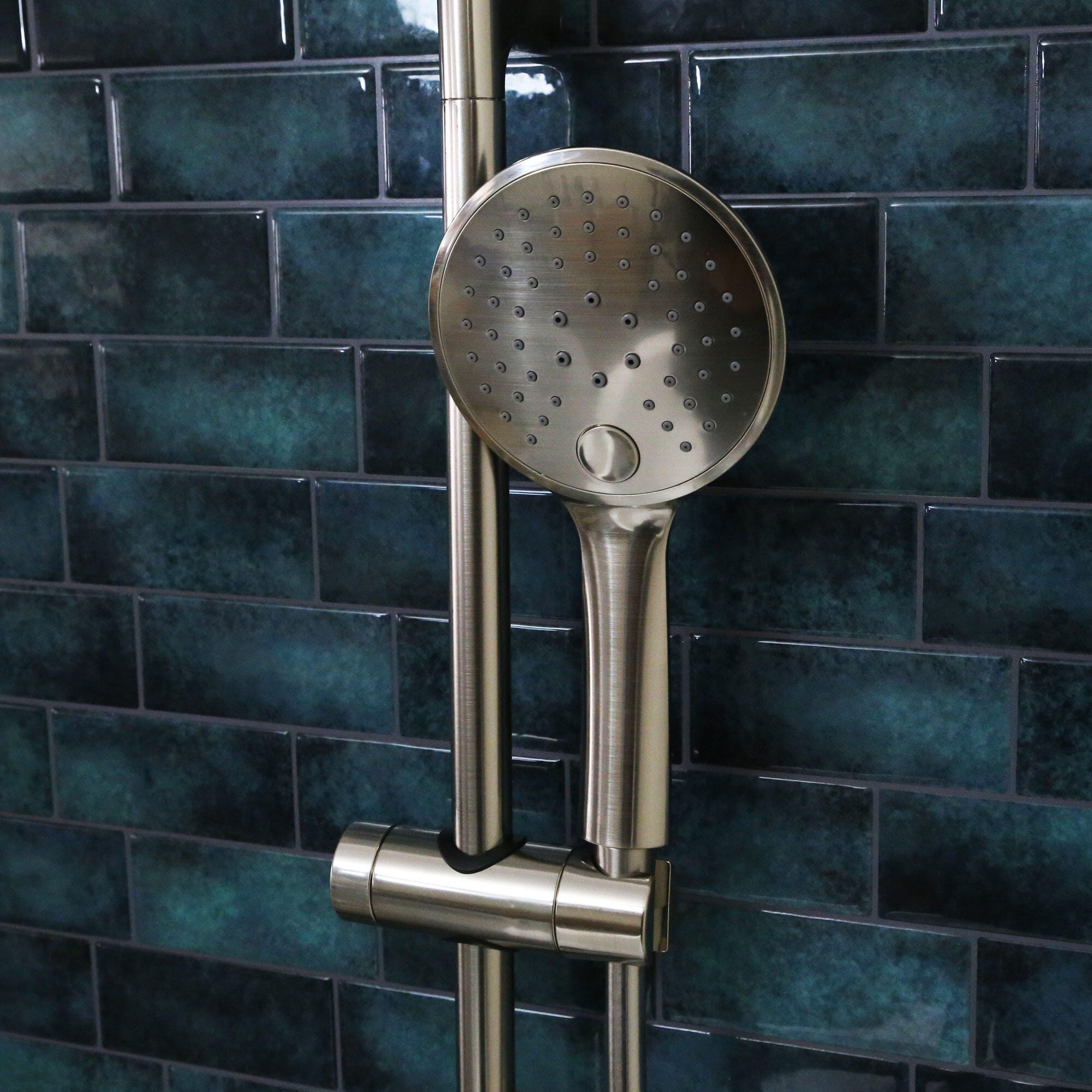 Pommeau De Douche 3 Jets Flexible Et Barre Façon Inox Essebagno Envol