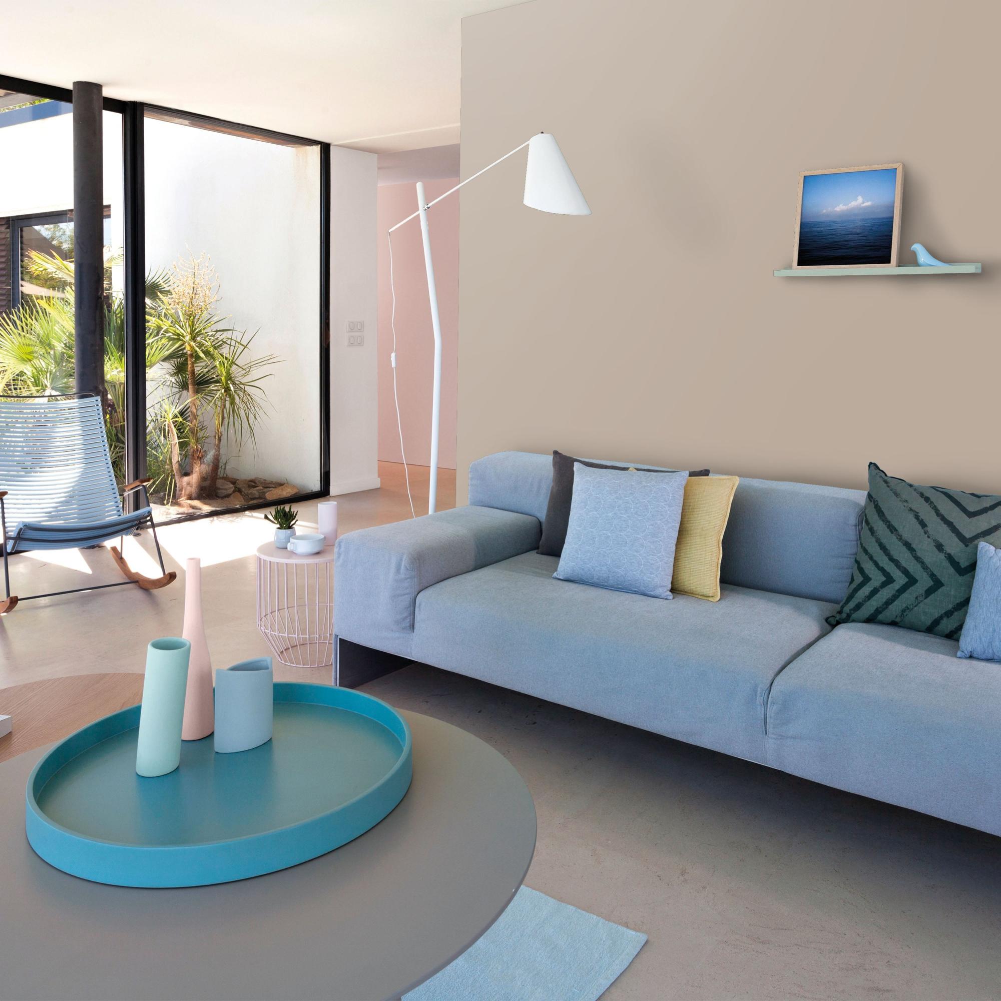 Sticker repositionnable 10x15 cm ENVIE beige originel velours | Leroy ...