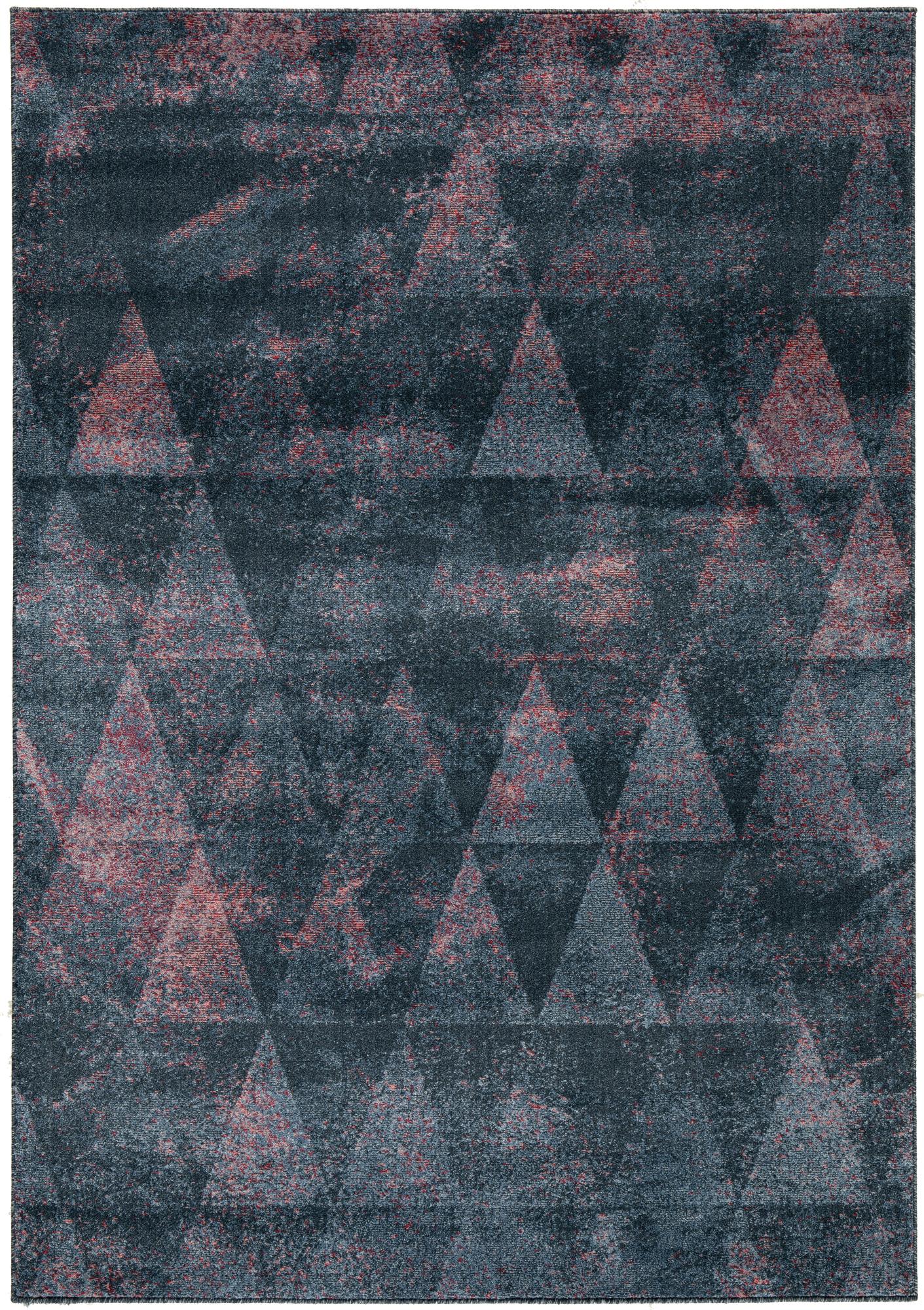 Tapis intérieur bleu rectangulaire, l.160 x L.230 cm Poly | Leroy Merlin