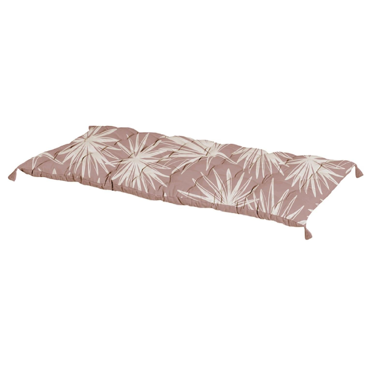 Assise futon, rose l.120 x H.15 cm | Leroy Merlin