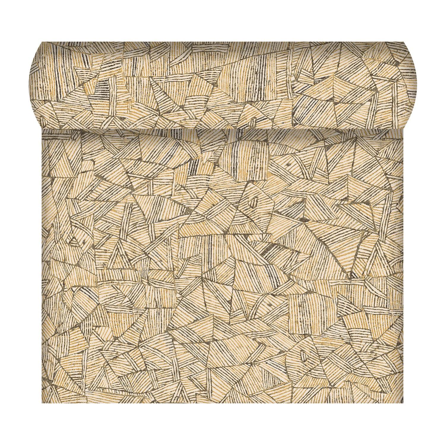 Papier peint OGONI Milele doré | Leroy Merlin