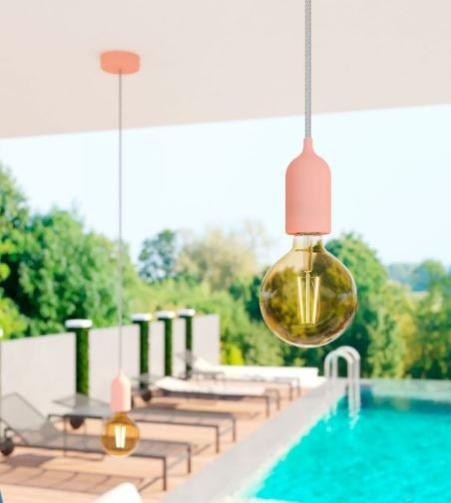 Kit douille étanche E27 pour suspension extérieure Eiva, CREATIVE ...