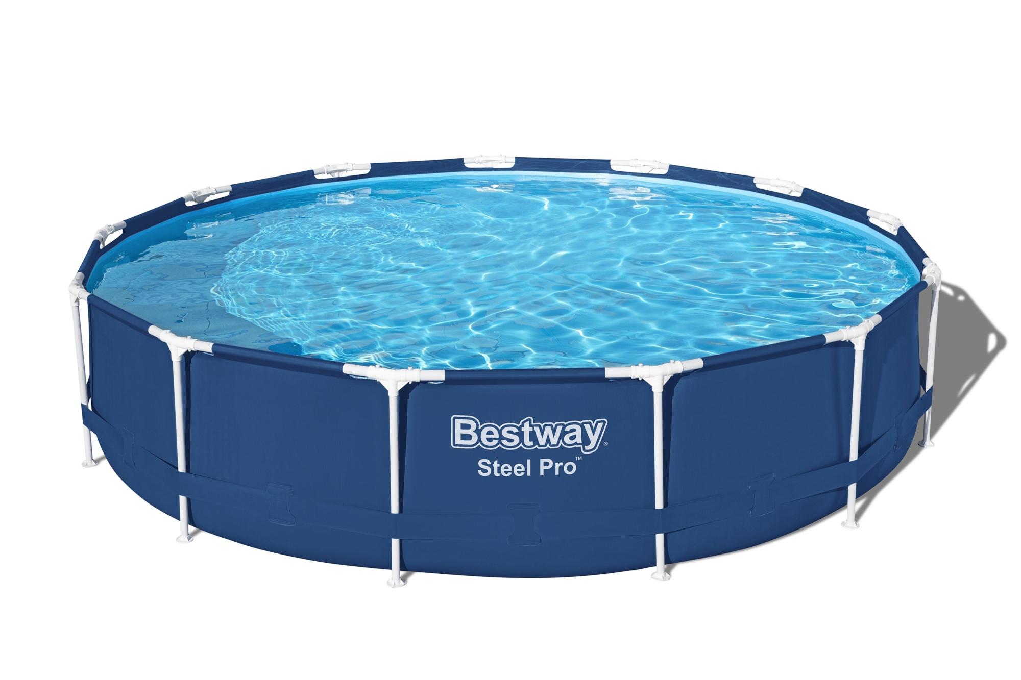 Piscine hors-sol, pvc BESTWAY, rond Diam.3.96m x H.84cm | Leroy Merlin