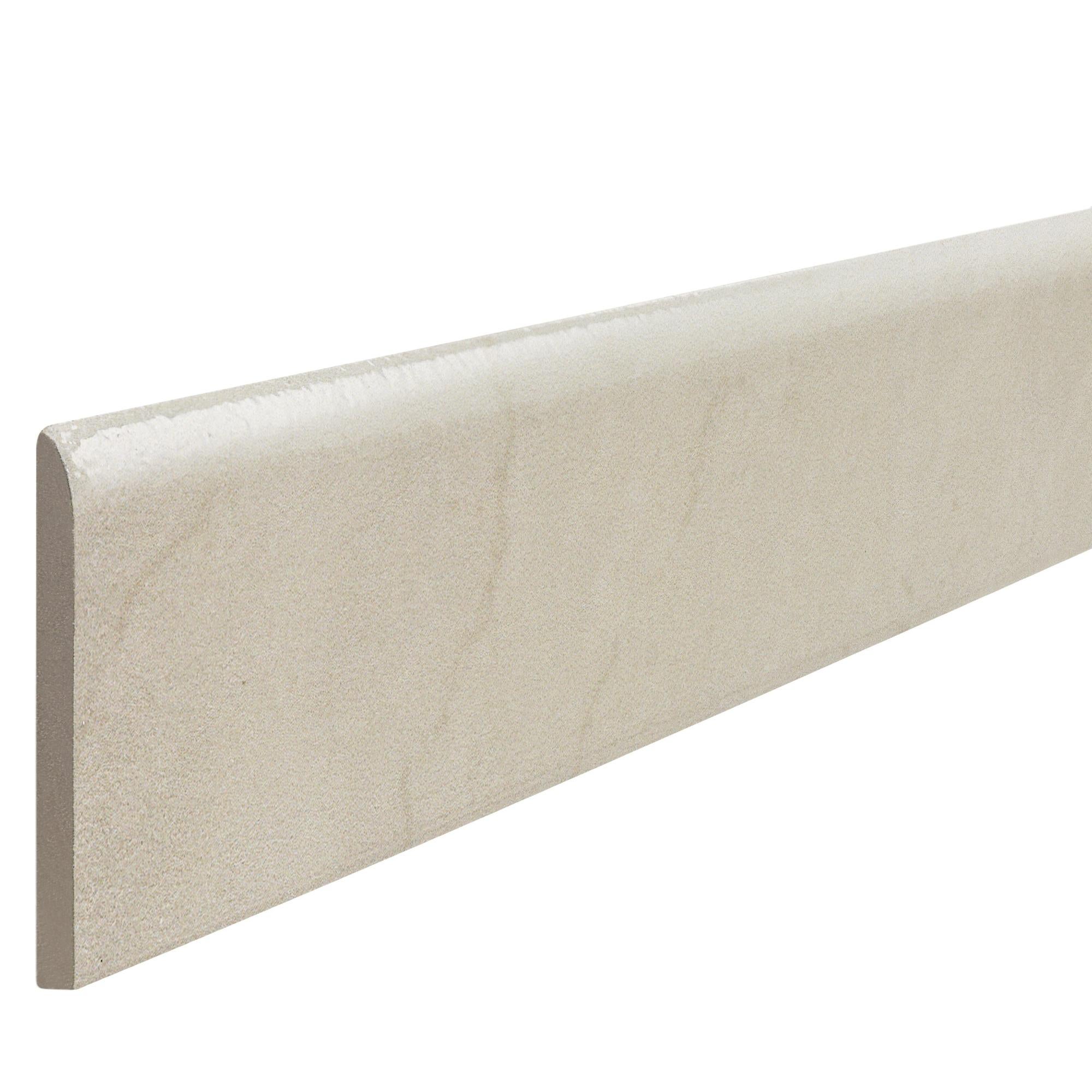 Lot de 2 plinthes Marbre beige n°08, l. 7.5 x L. 60 cm, Ep.8 mm | Leroy ...