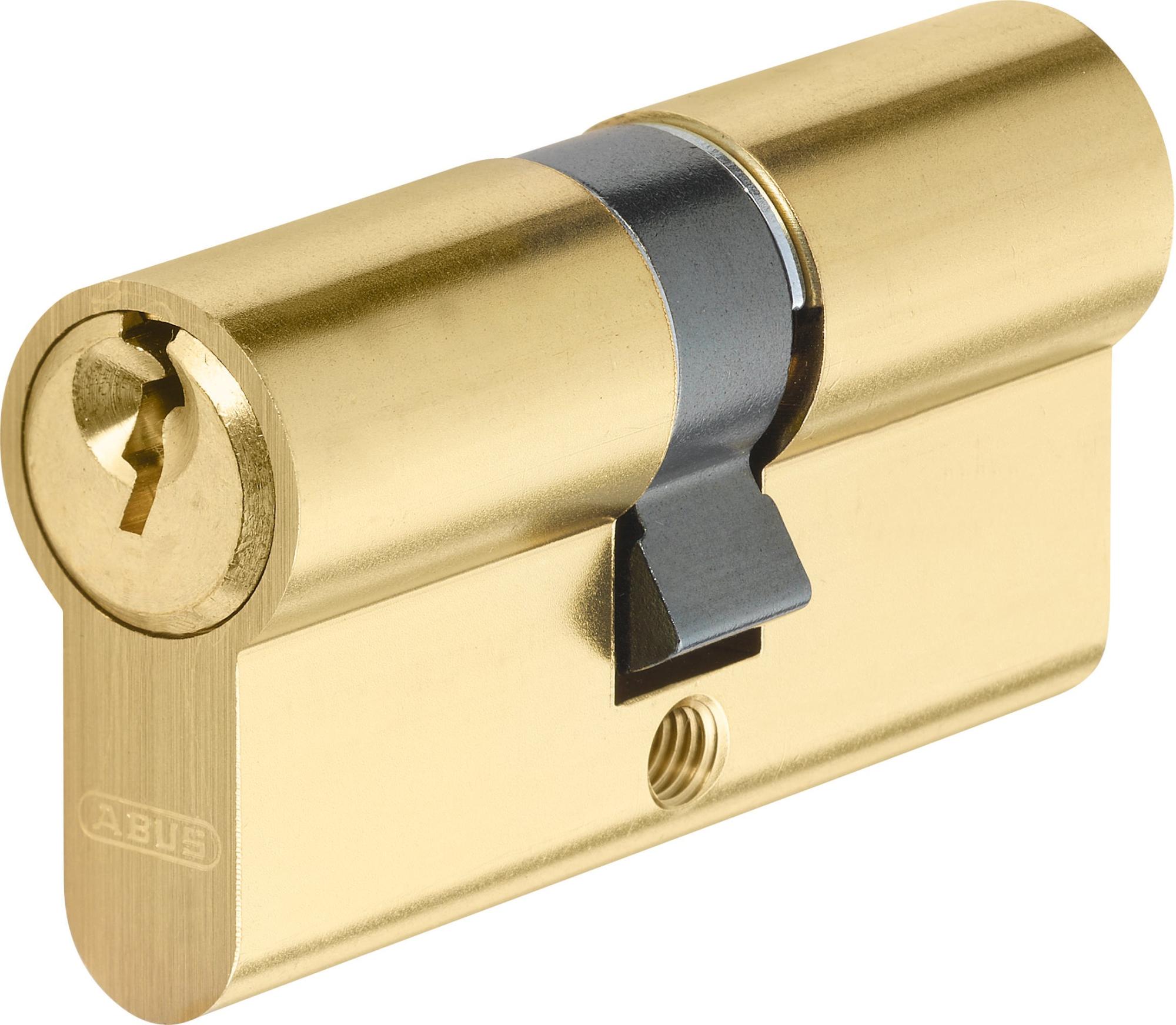 Cylindre de serrure ABUS laiton E50 L.45 + 50 mm | Leroy Merlin