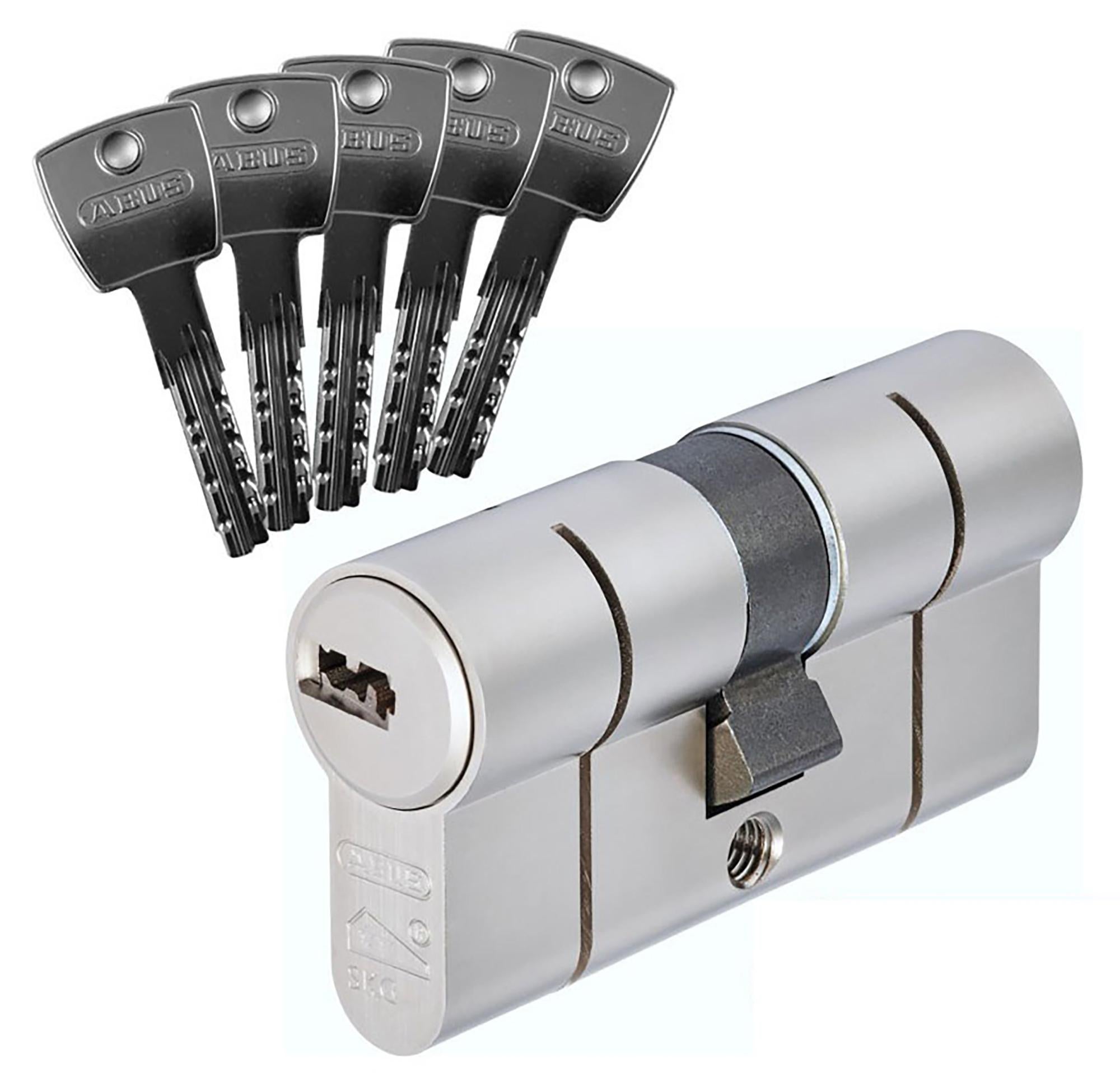 Cylindre de serrure ABUS D10 débrayable L.45 + 45 mm | Leroy Merlin